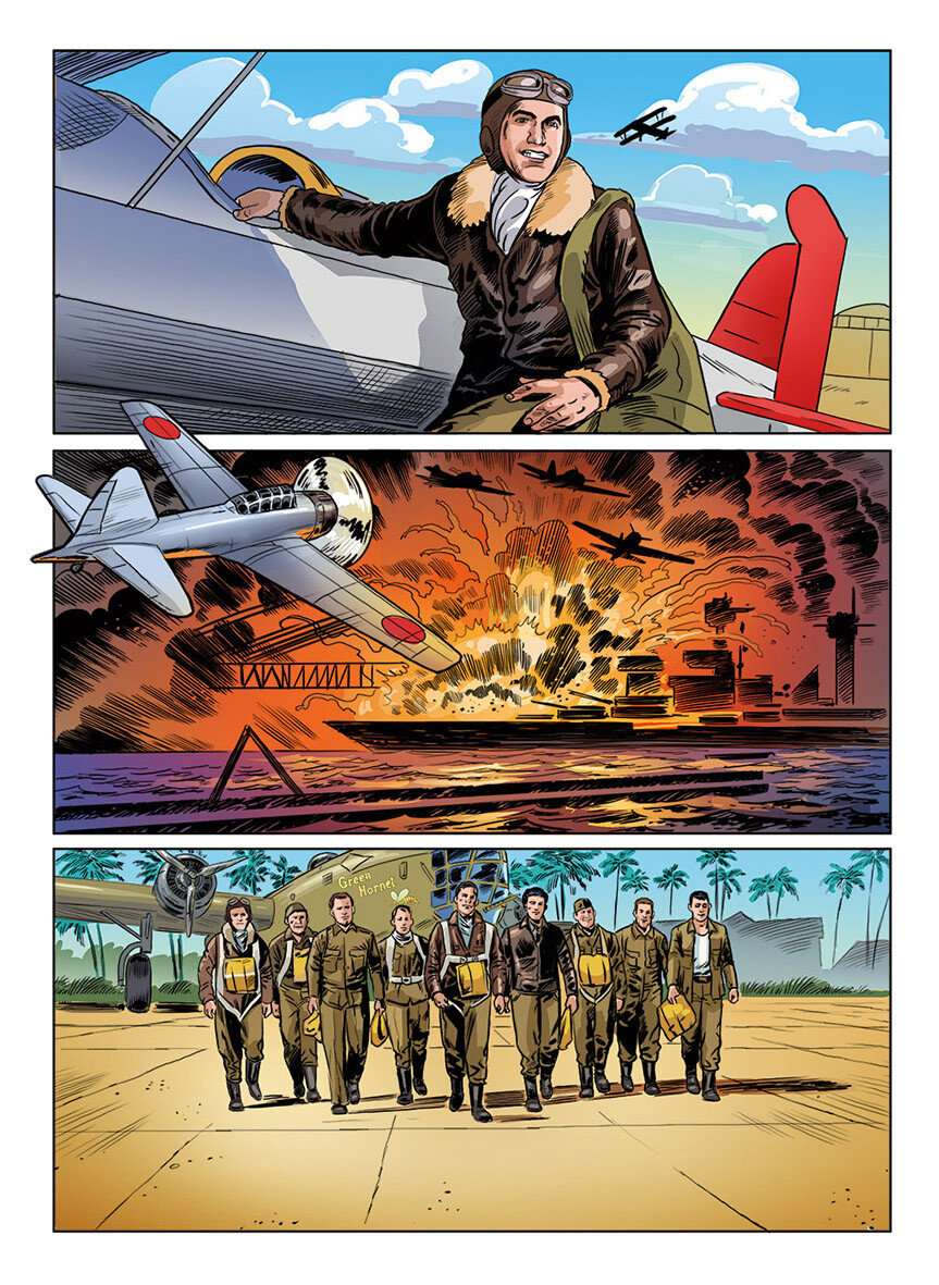 The Unbreakable Zamperini comicbook by Rafal Szlapa : r/ImaginarySoldiers