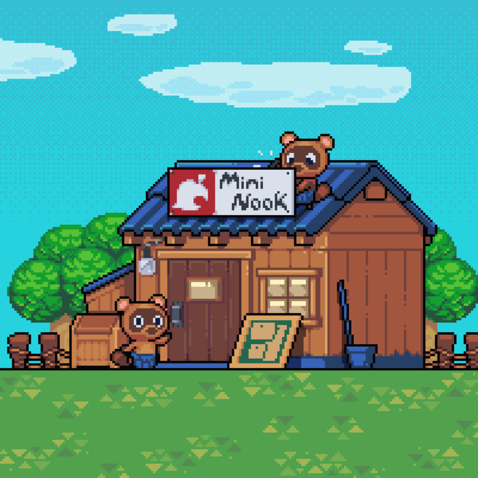 pixel tom nook