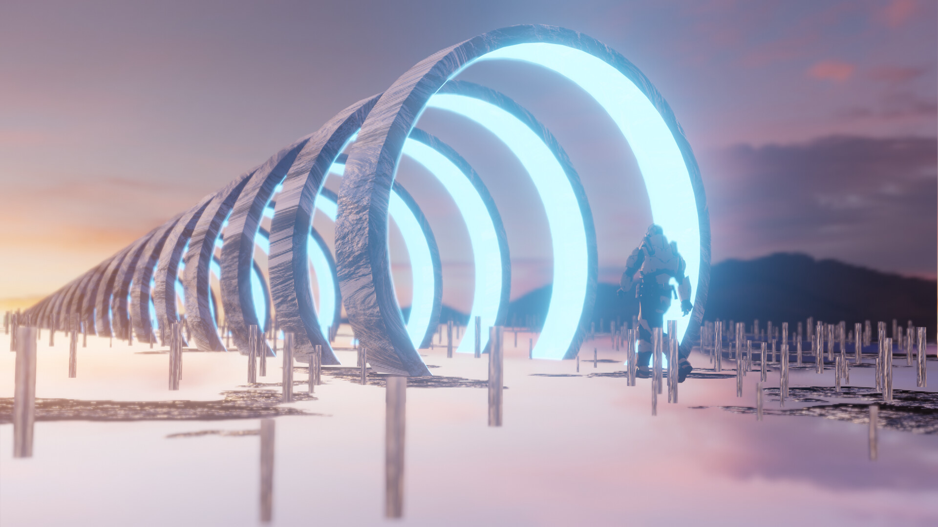 ArtStation - Cycle in Space