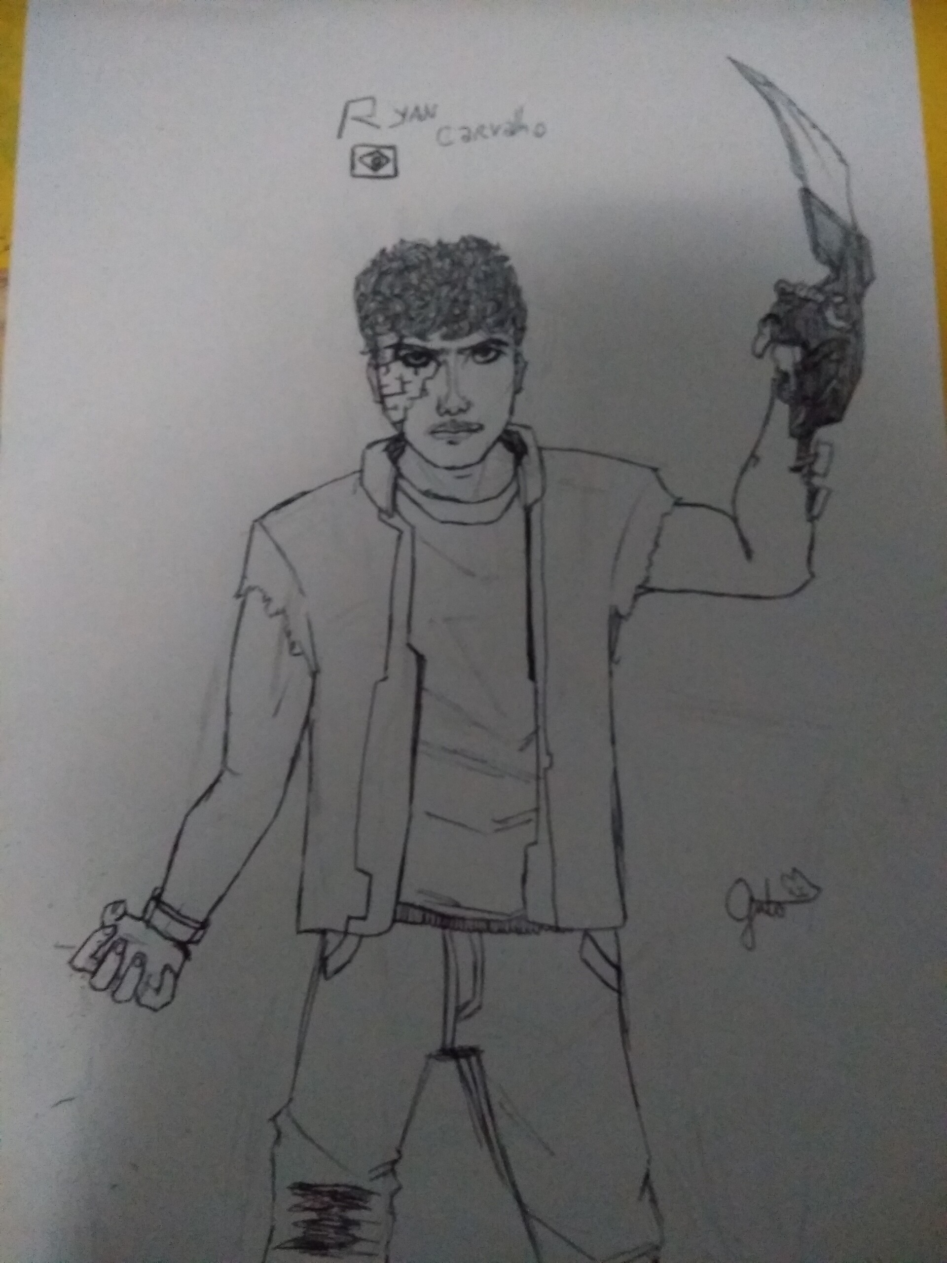 ArtStation - (sketch)Ryan carvalho