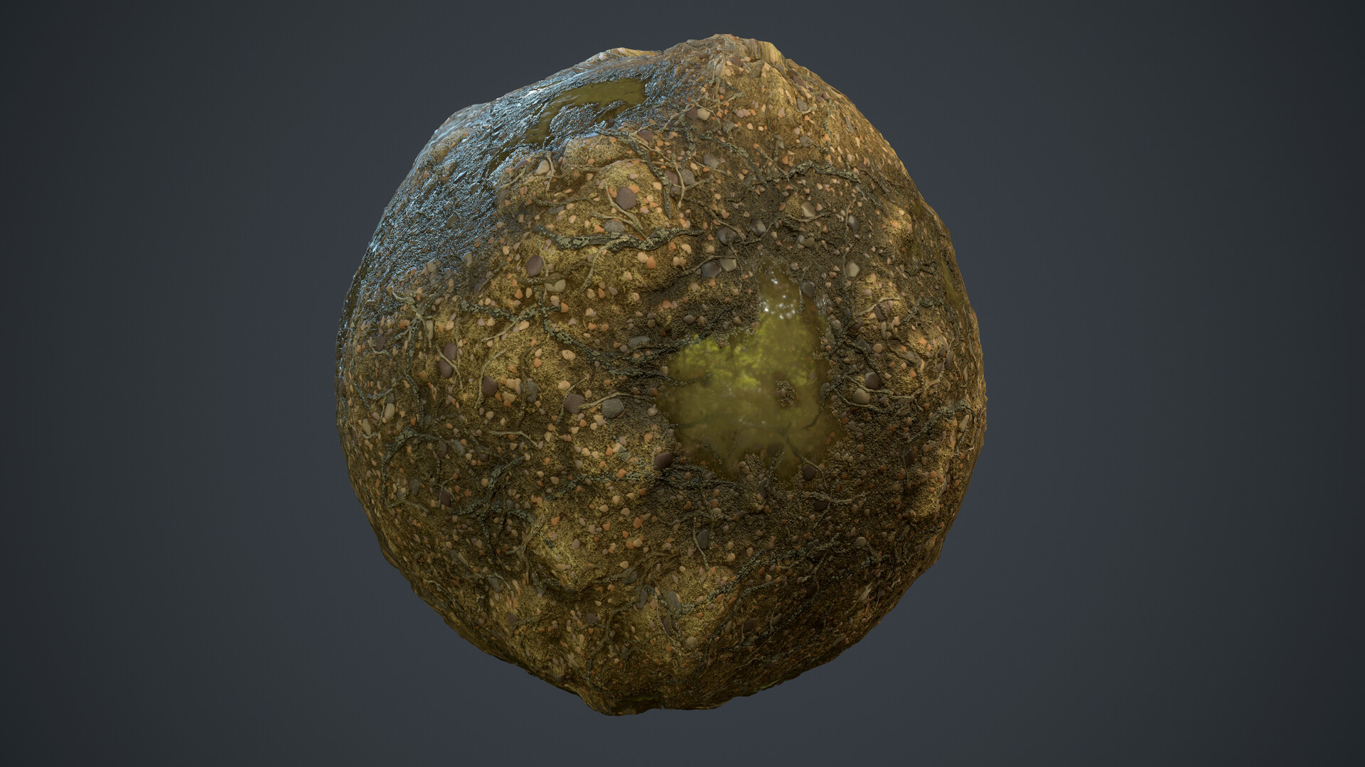 ArtStation - Dirt Ground Material Study