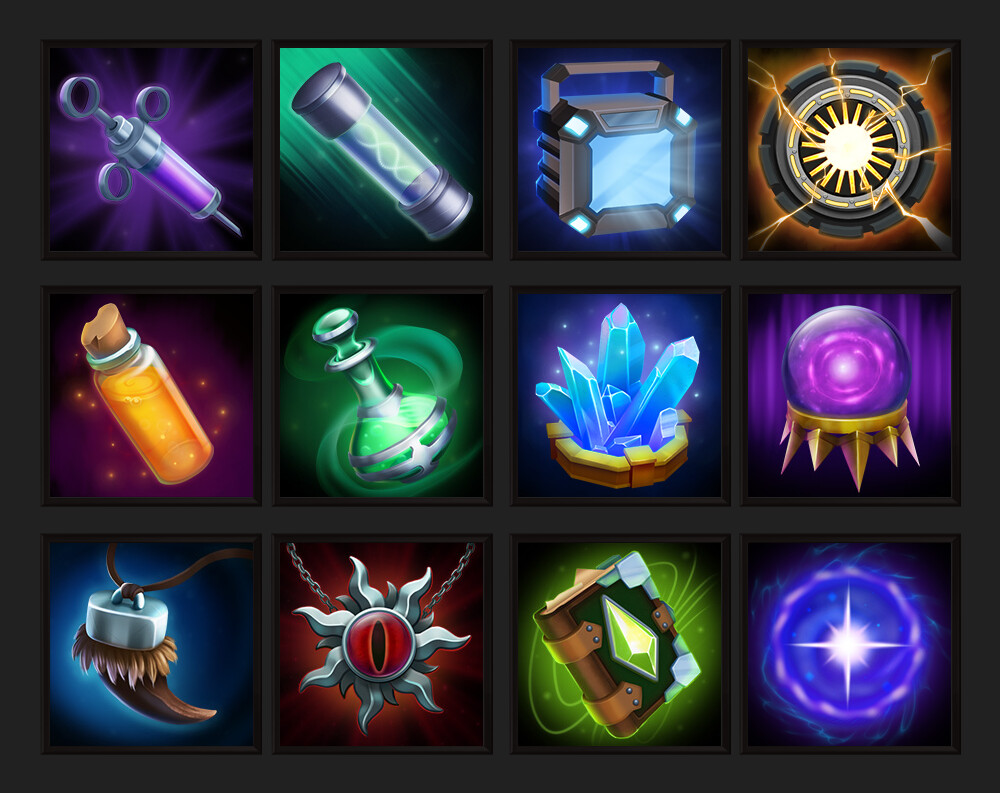 ArtStation - game icons