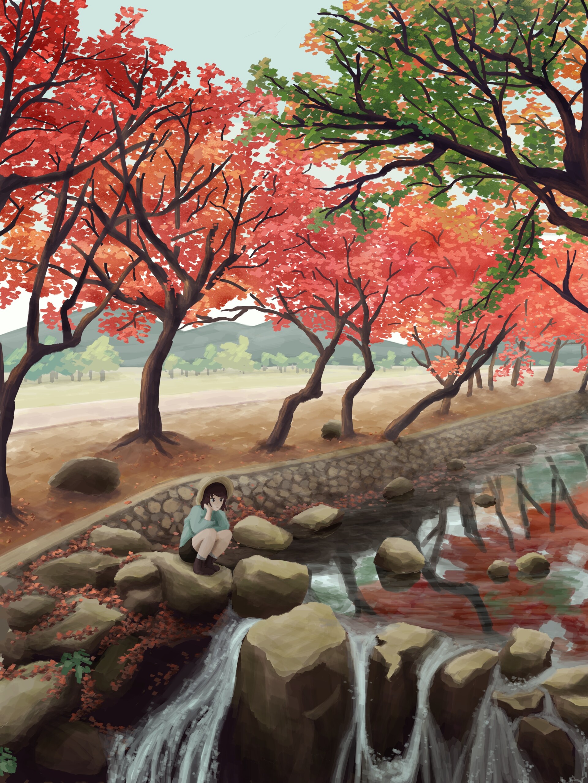 ArtStation - Autumn feeling