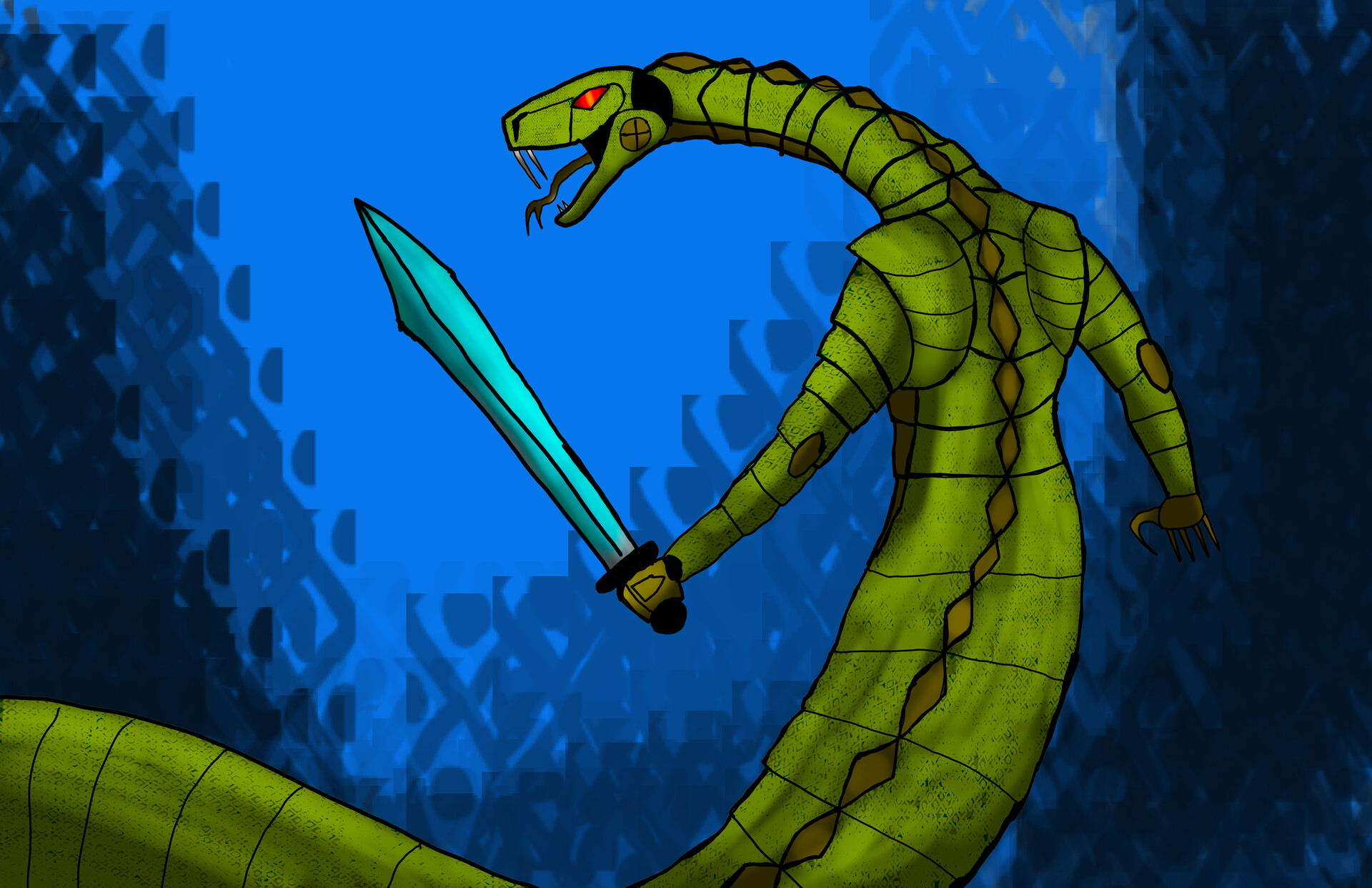 ArtStation - DEJ2020-The Serpent's Fang