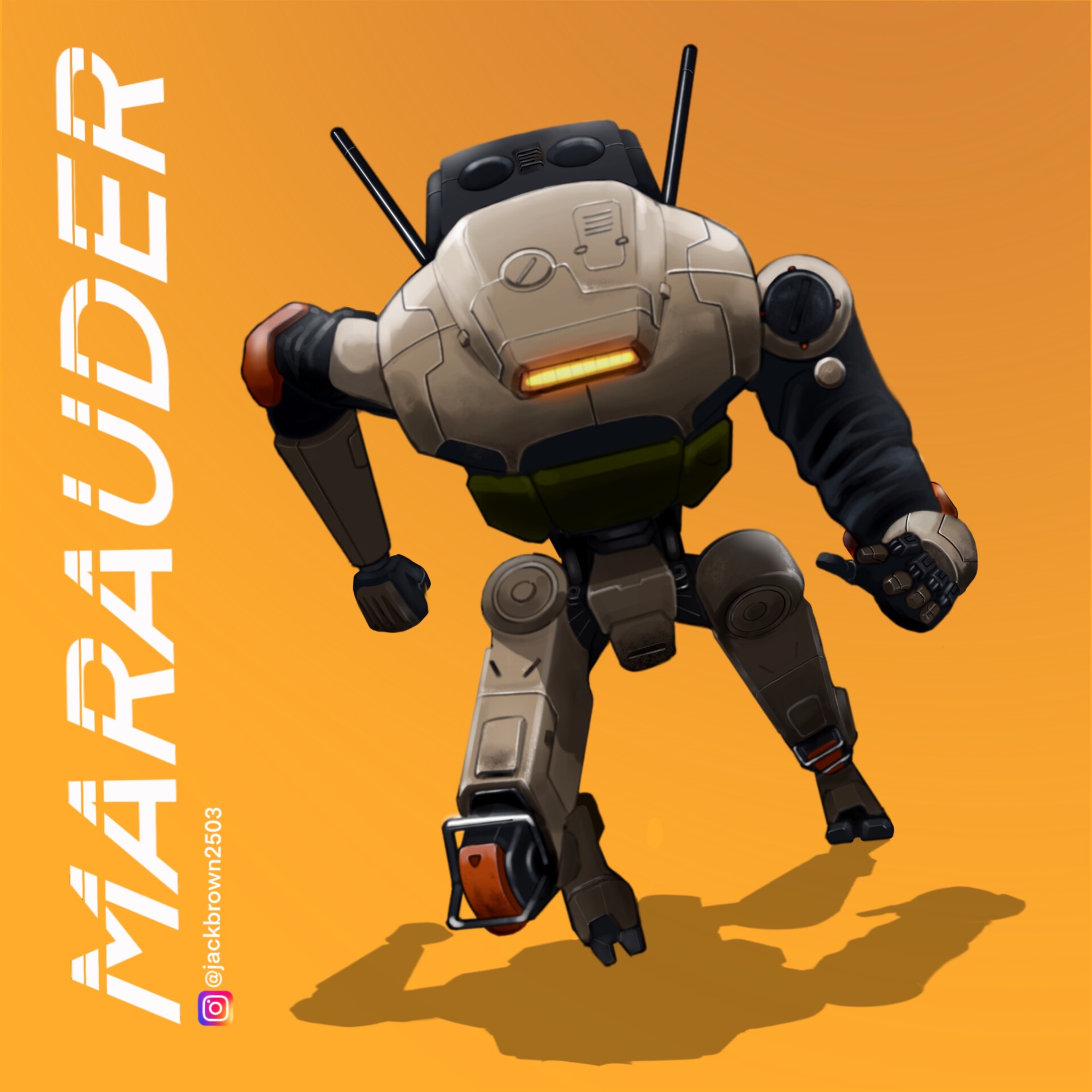 ArtStation - mecha character design