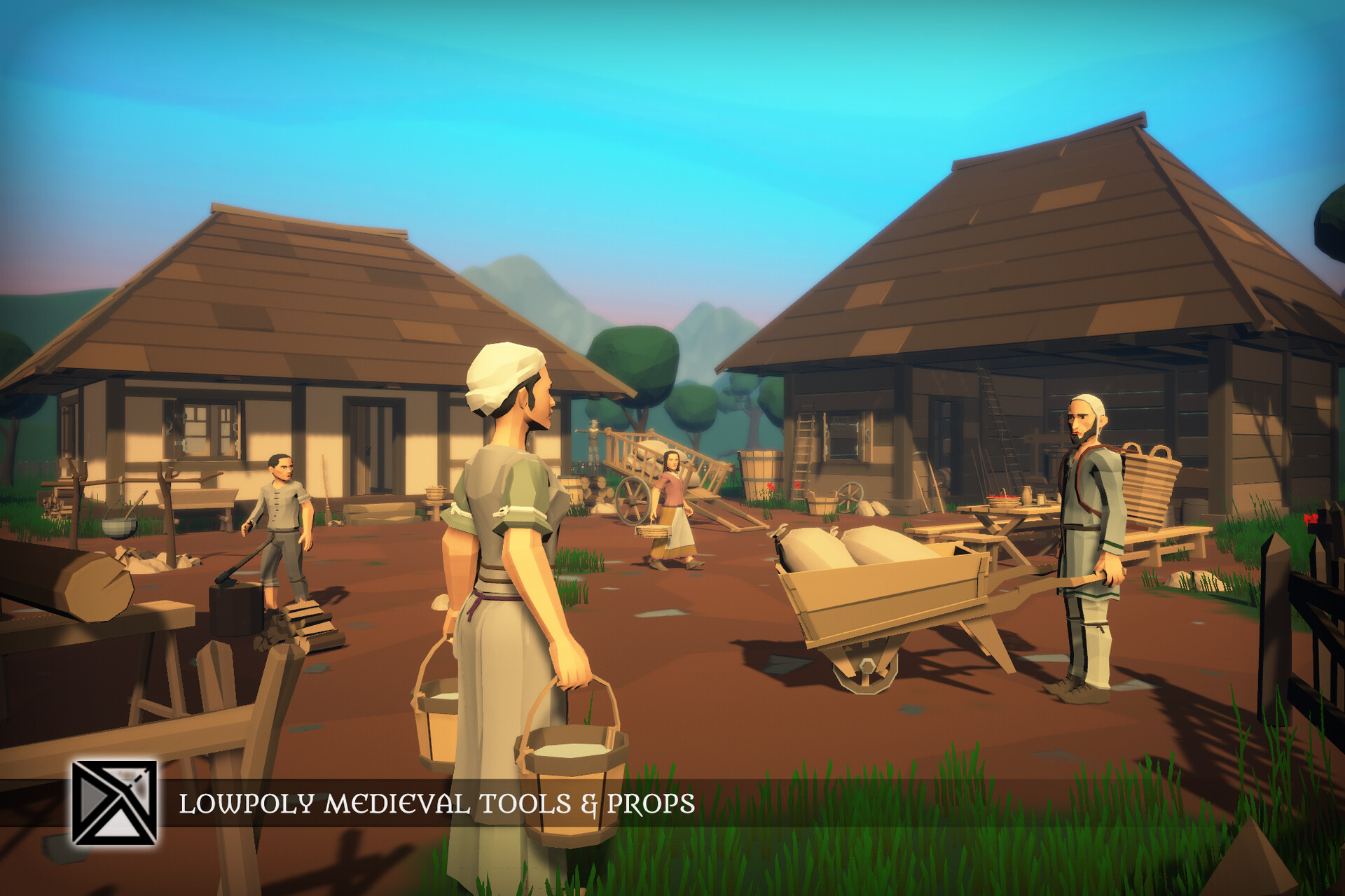 Polytope Studio - Lowpoly Medieval Tools & Props
