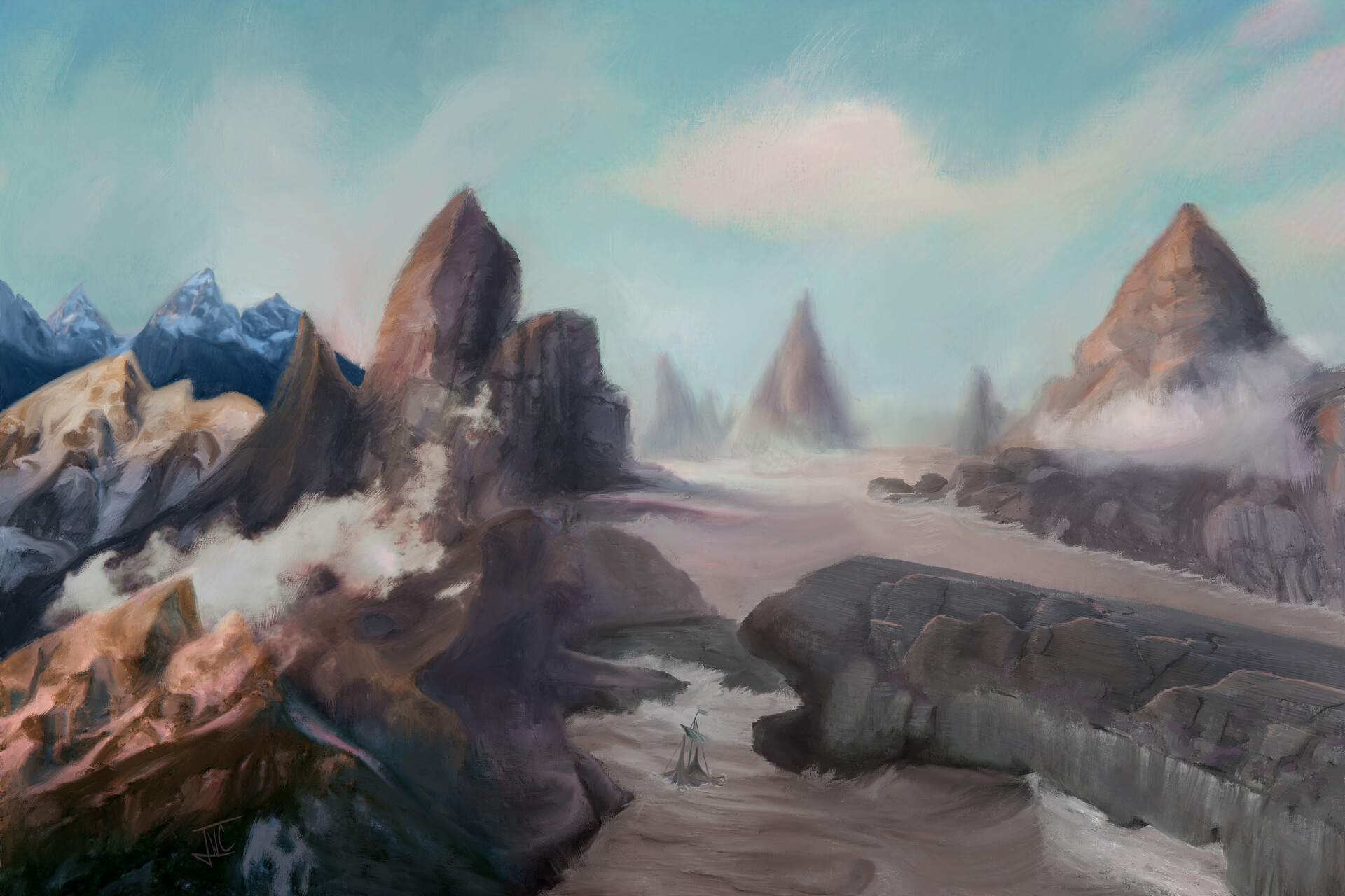 ArtStation - Treacherous Waters