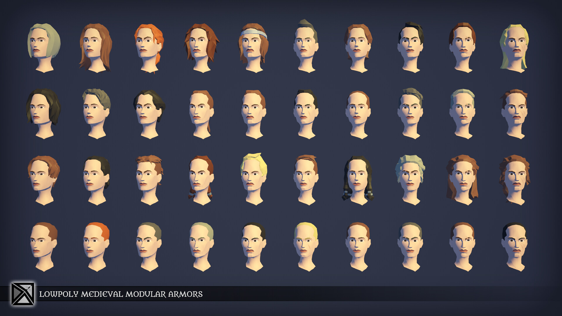 Polytope Studio - Polygonal Medieval Modular Armors