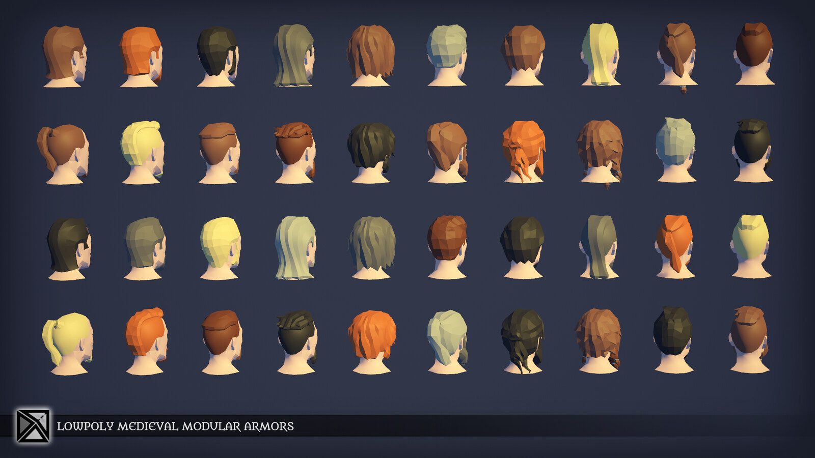 Polytope Studio - Polygonal Medieval Modular Armors