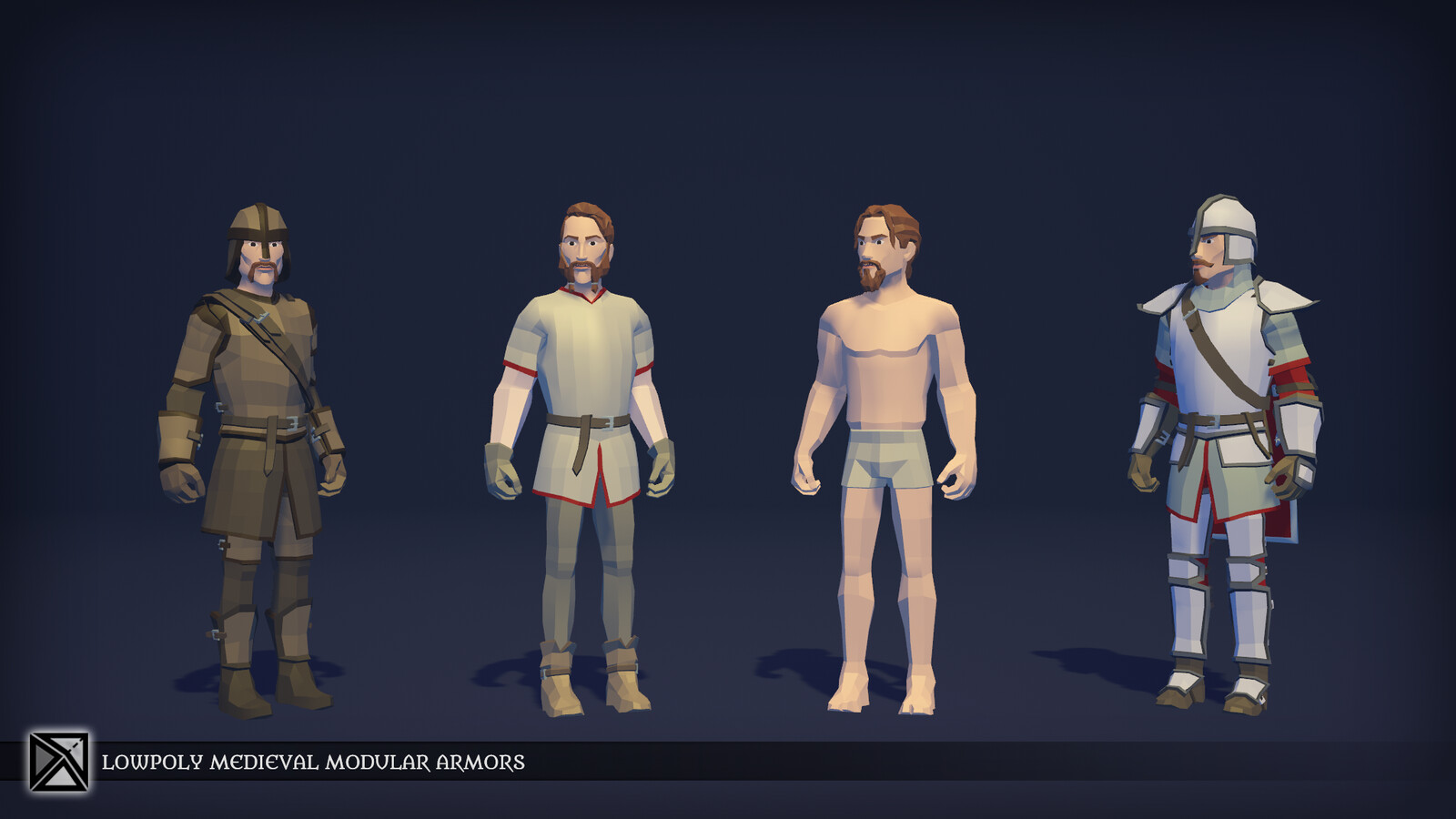 Polytope Studio - Polygonal Medieval Modular Armors