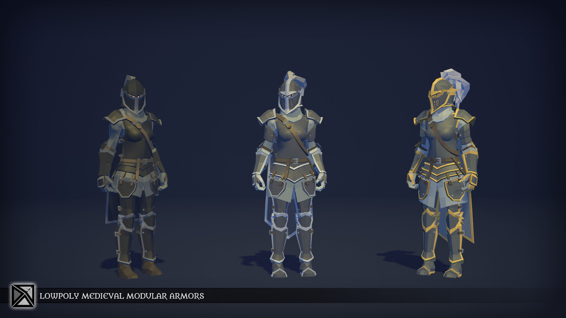 Polytope Studio - Polygonal Medieval Modular Armors