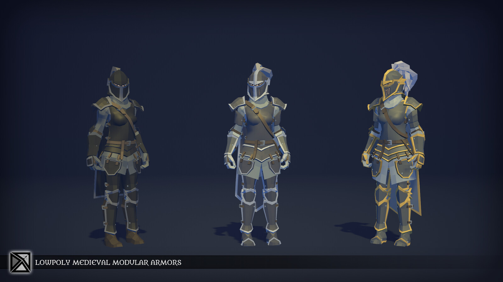 Polytope Studio - Polygonal Medieval Modular Armors