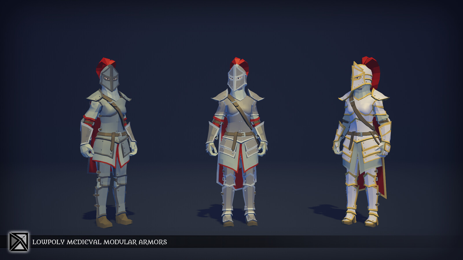 Polytope Studio - Polygonal Medieval Modular Armors