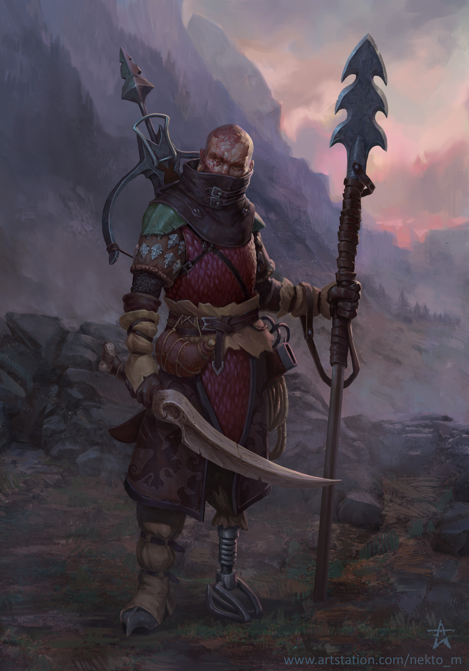 ArtStation - Dragon hunter