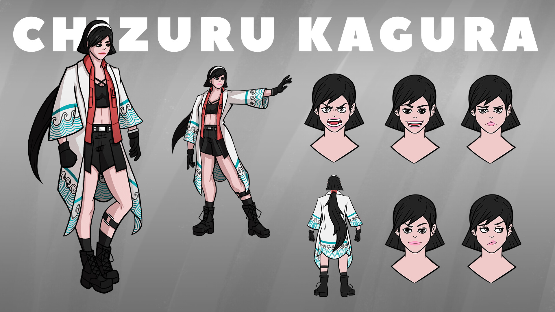 ArtStation - Chizuru Kagura KOF Redesign