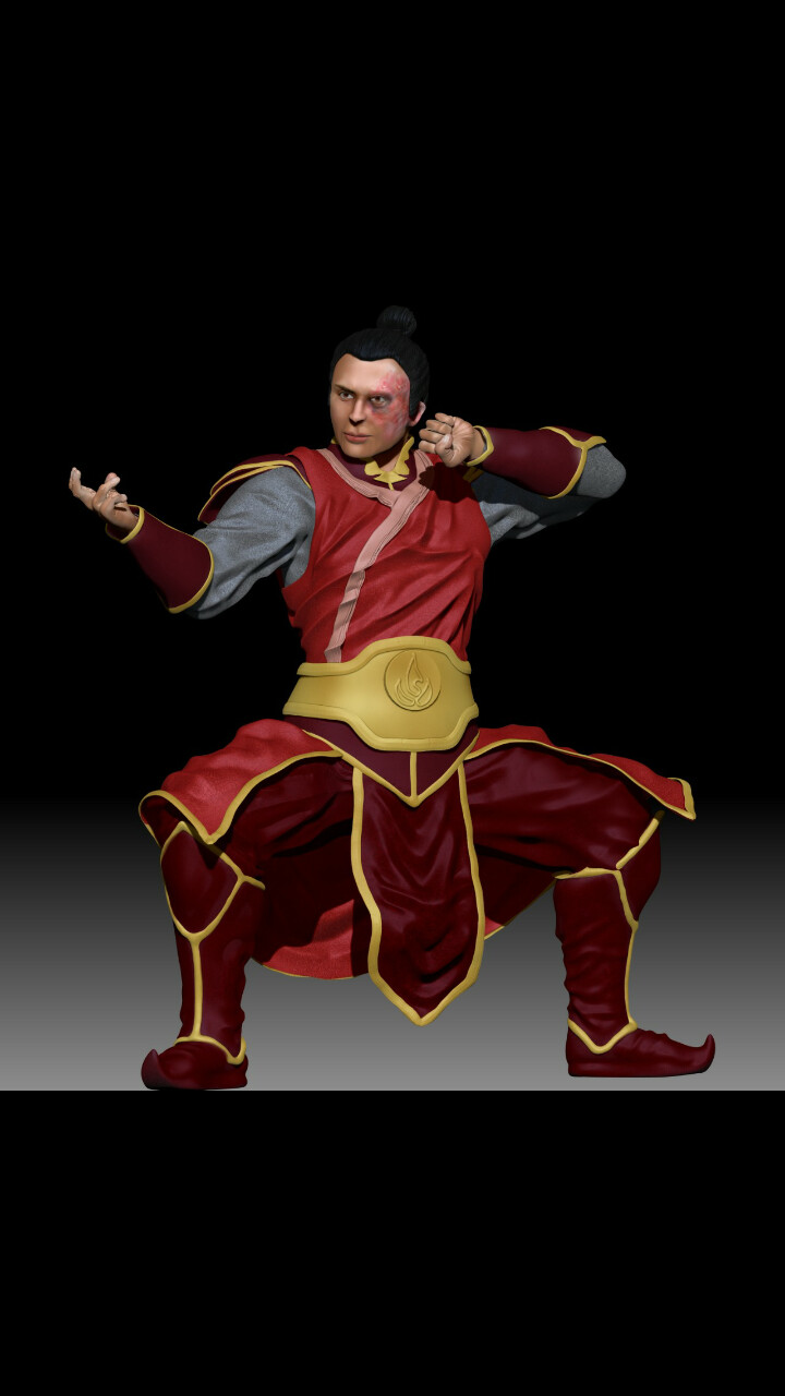 ArtStation - Zuko 3D fanart