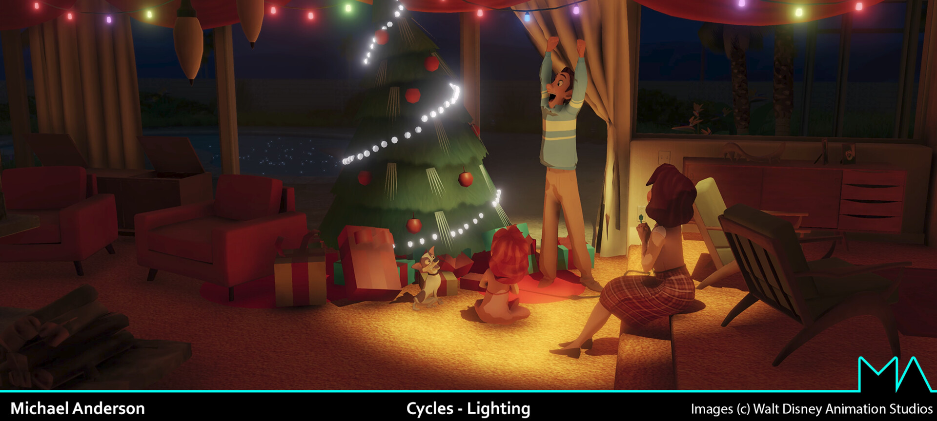 Michael Anderson - Disney Cycles - VR short film.