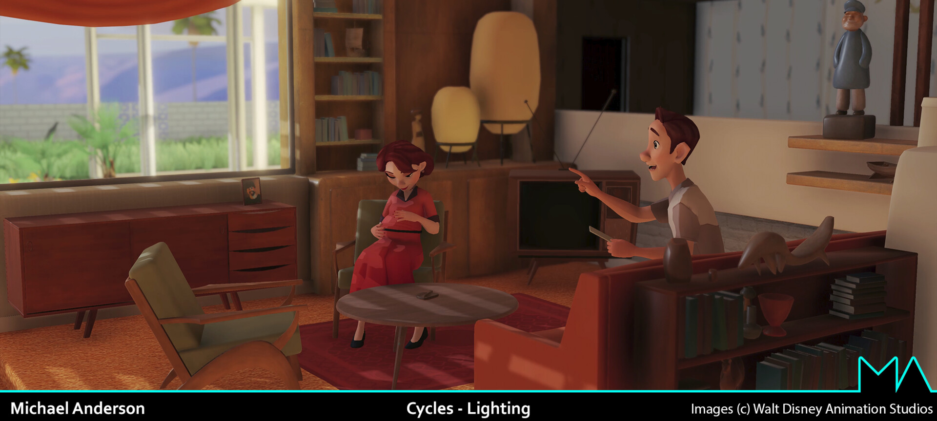 Michael Anderson - Disney Cycles - VR short film.