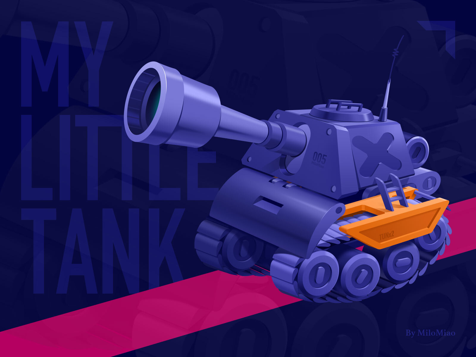 ArtStation - my little tank