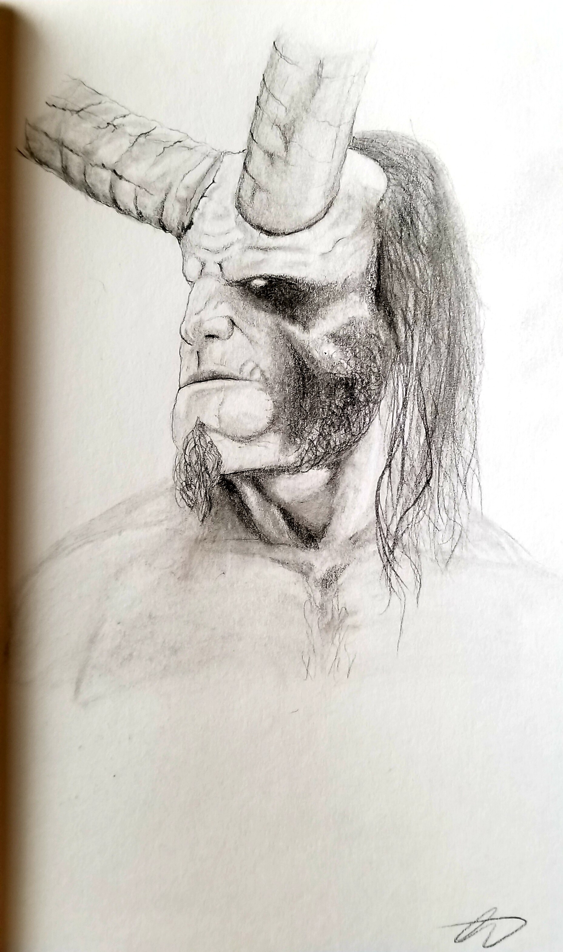 ArtStation - Hellboy Study