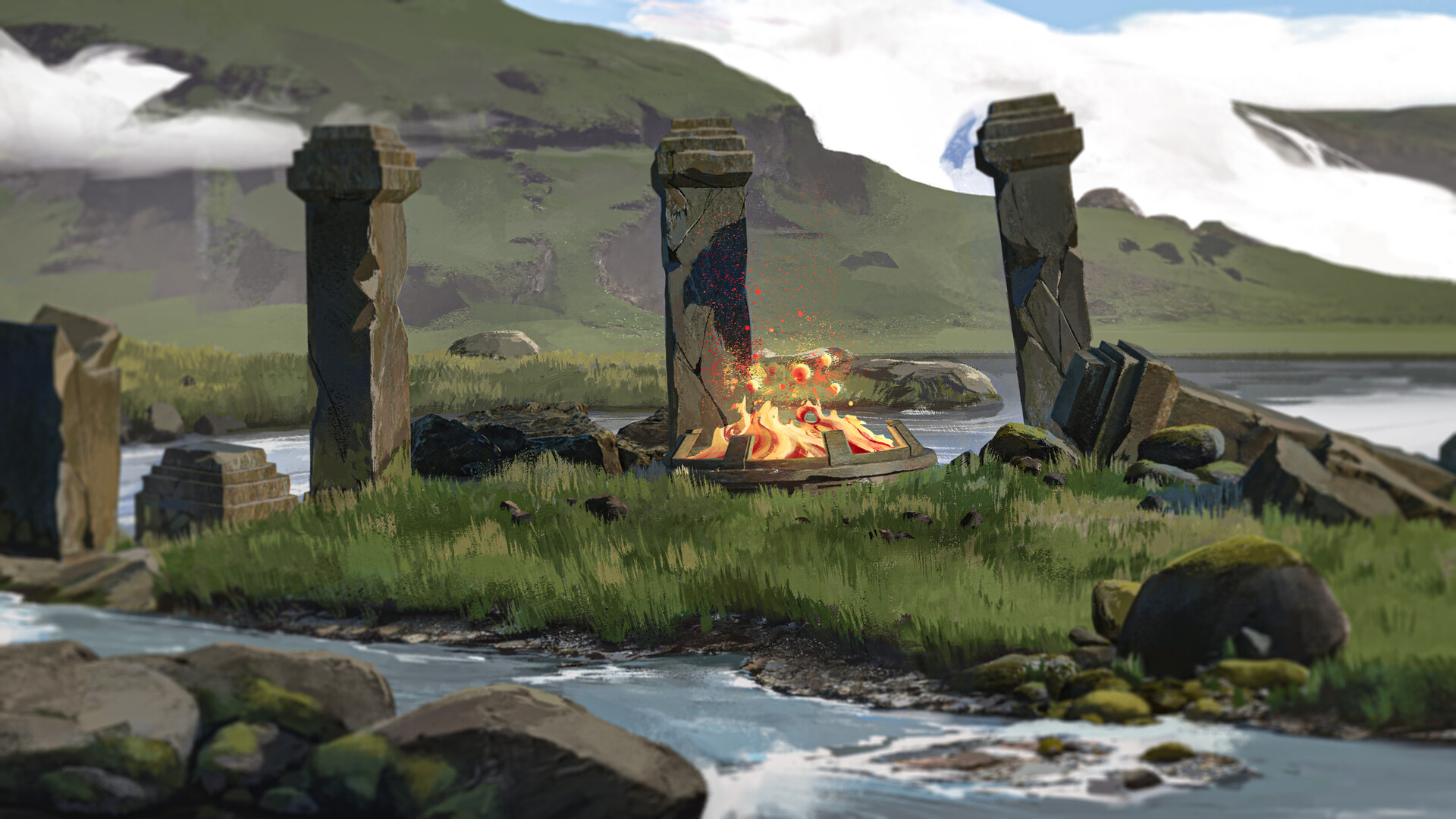 ArtStation - Sacred Grounds