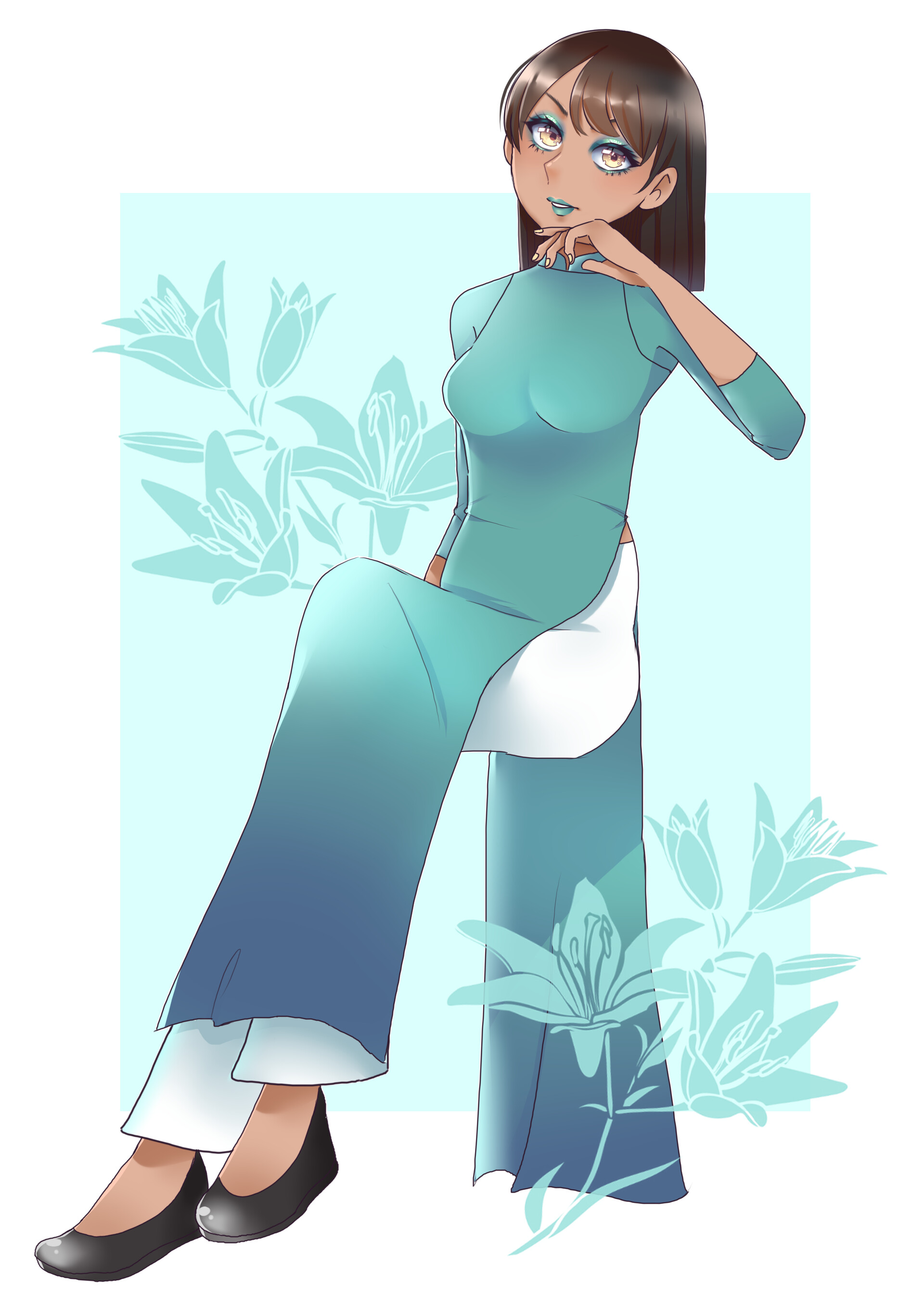 ArtStation - TEAL LADY