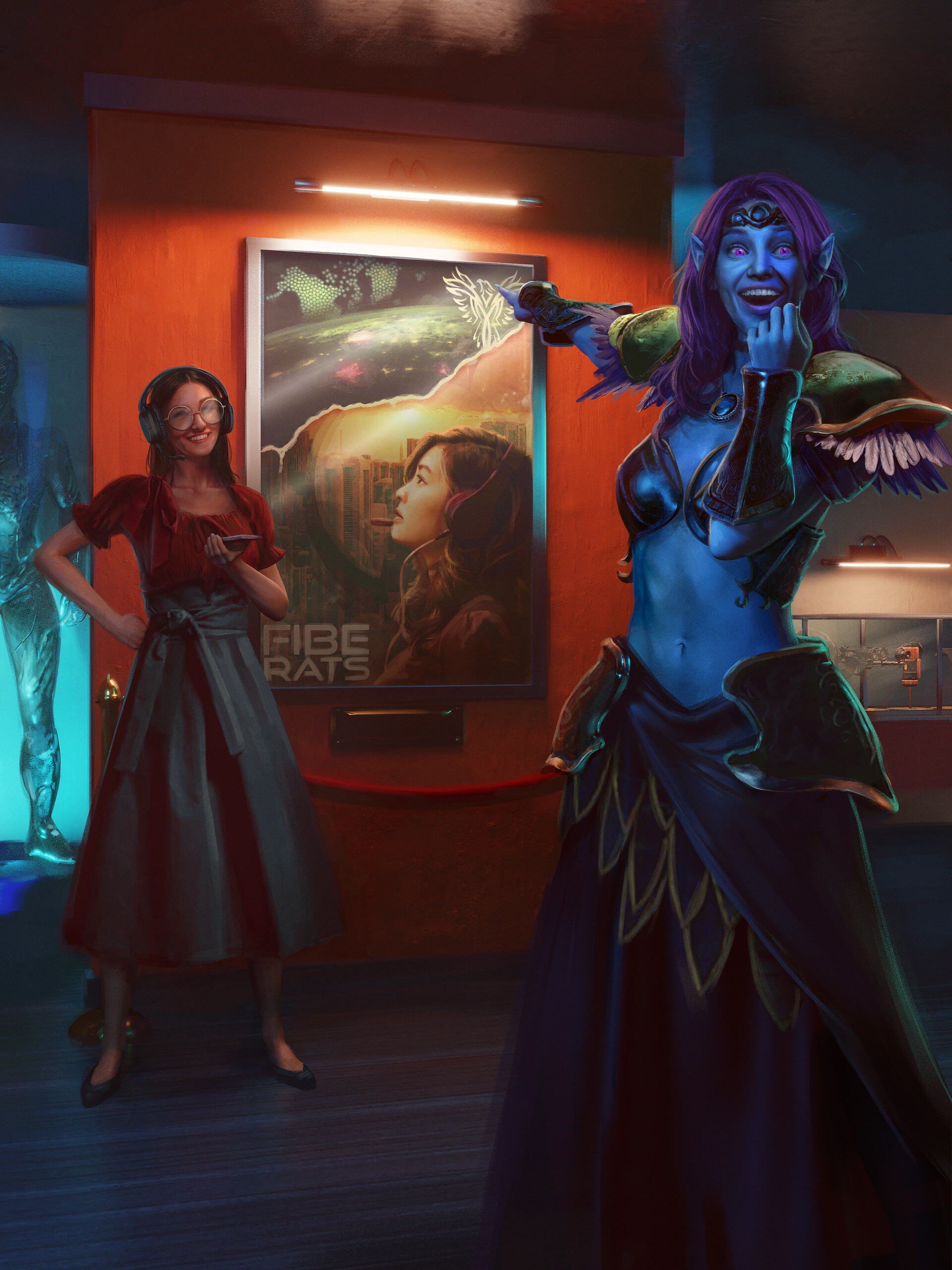 ArtStation - Uber Fans -- Book Cover