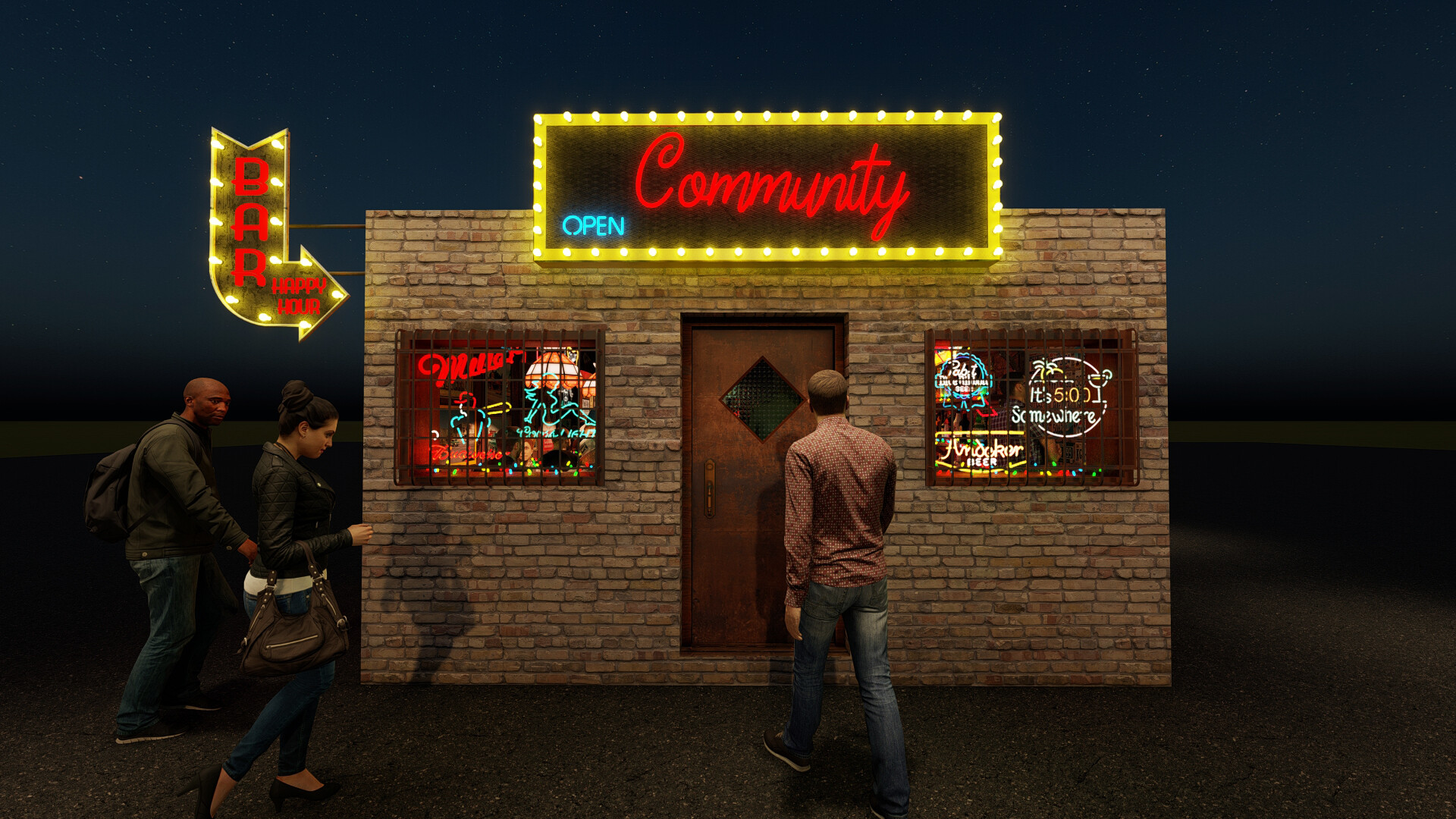 ArtStation - Community Dive Bar Experience