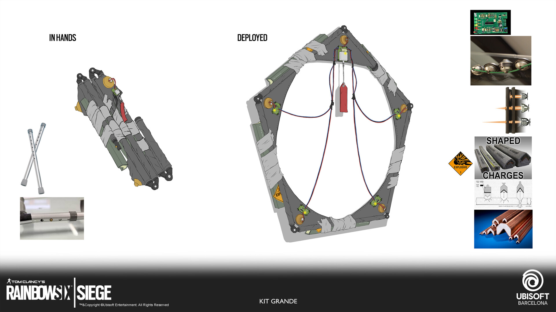 Kit Grande - Rainbow Six | Siege - Hard Breach Charge