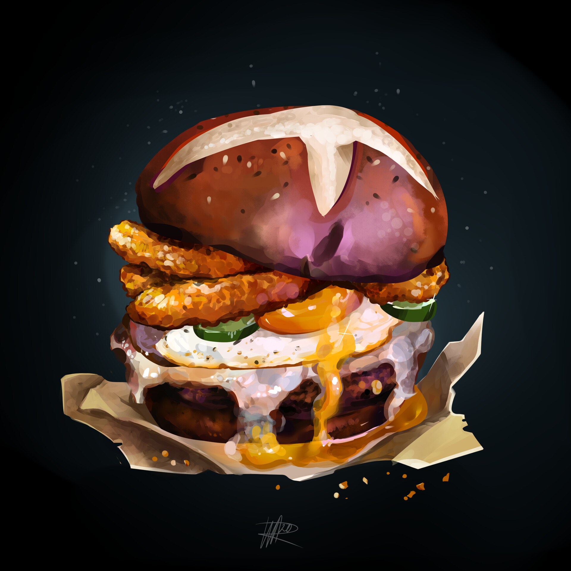ArtStation - Burger