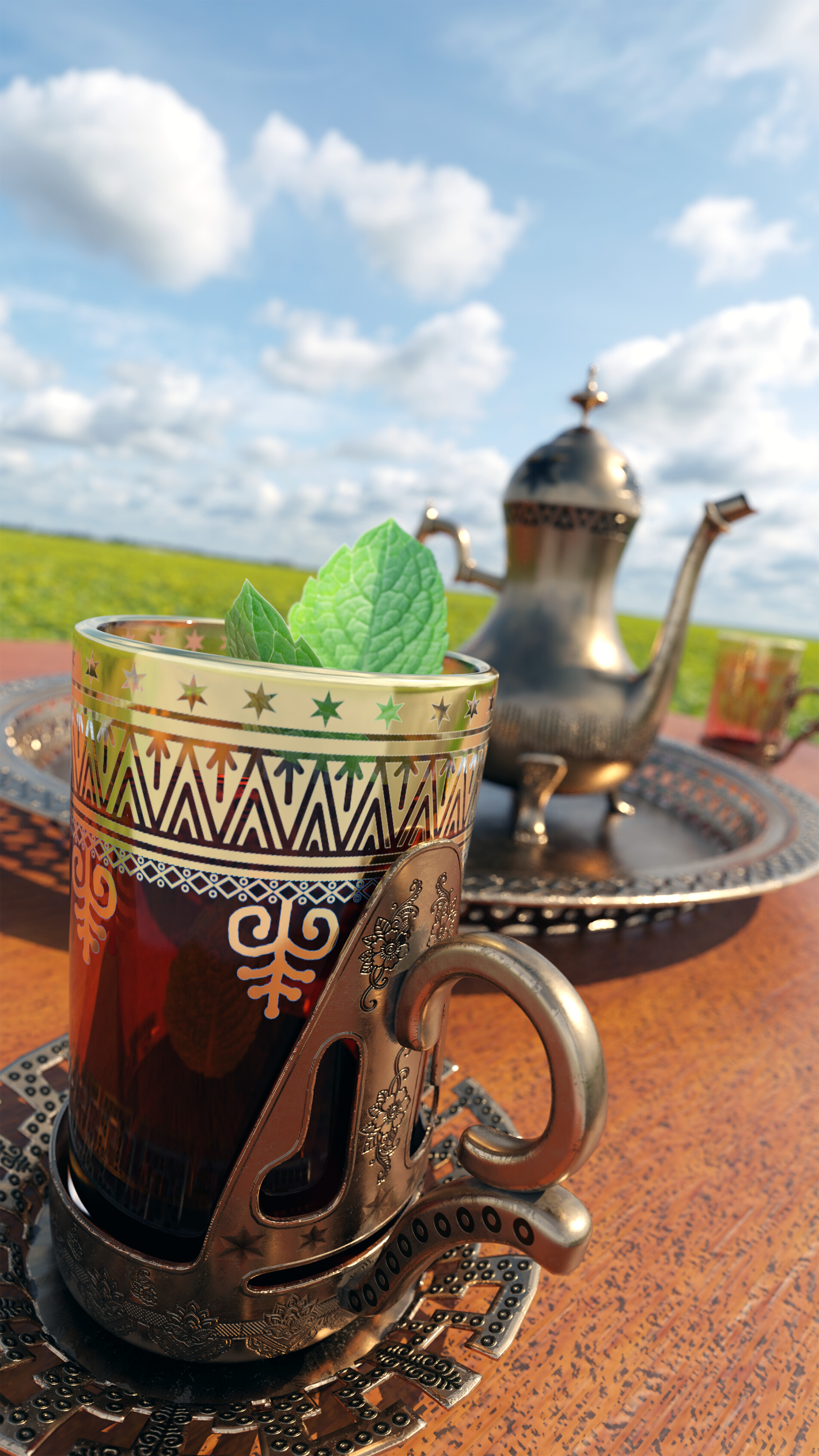 ArtStation - Moroccan Tea Cup