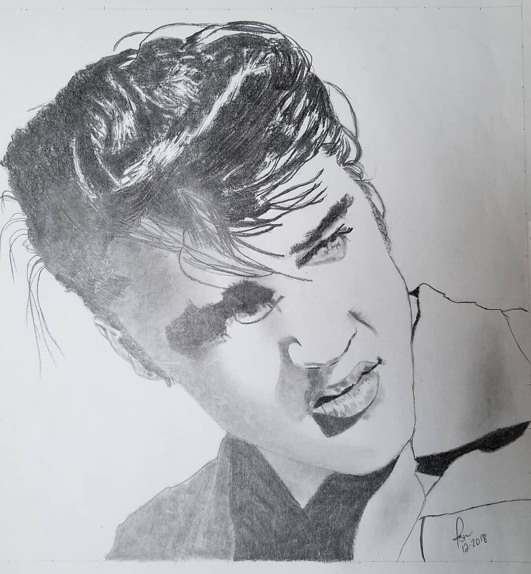 ArtStation - Elvis Portrait