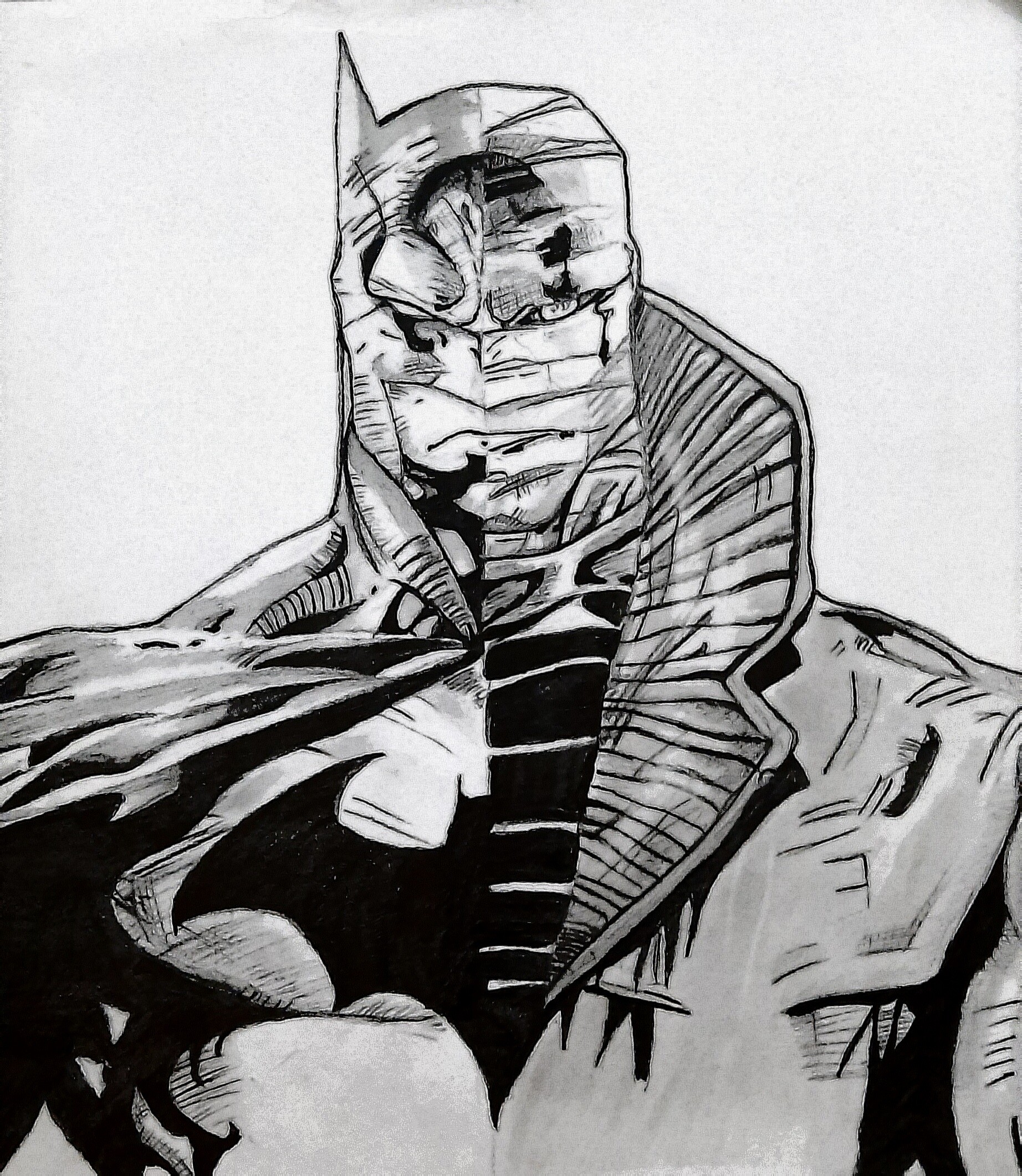 ArtStation - Fan Art of Jim Lee's Batman/Hush Cover
