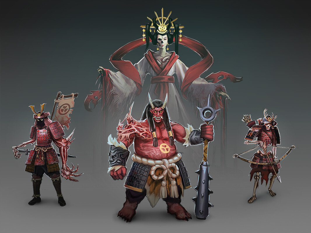 Japanese Demon Art