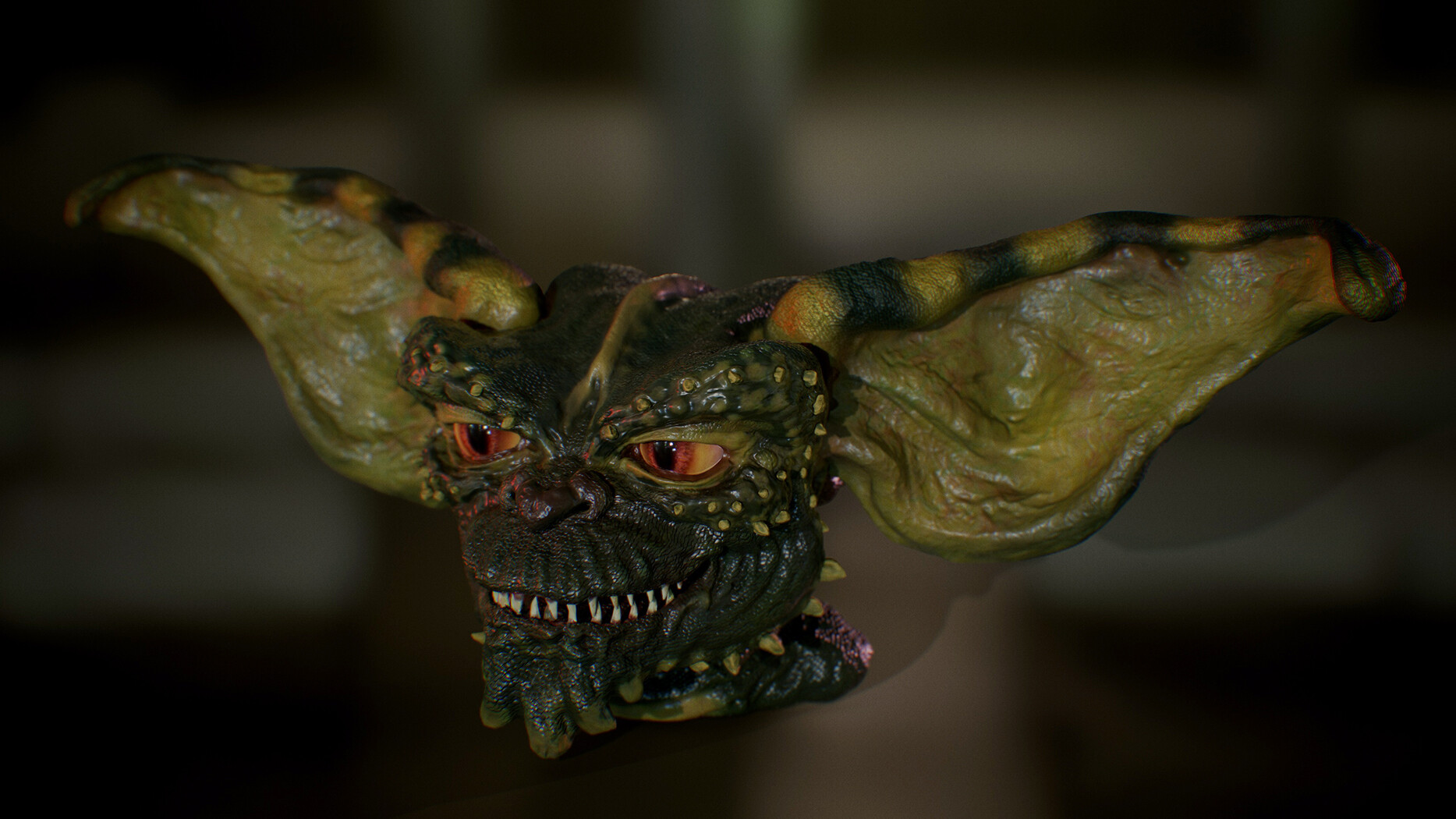 ArtStation - Gremlin head