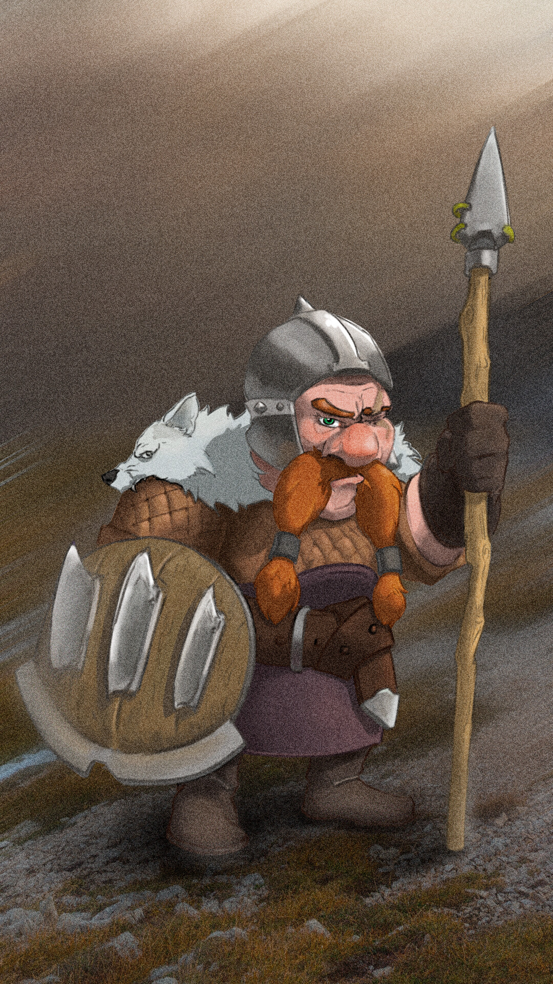 ArtStation - Dwarf Hunter