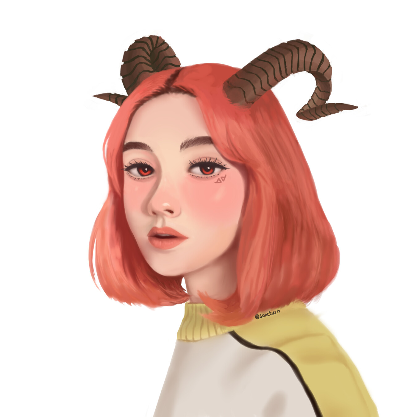 ArtStation - Pink Tiefling