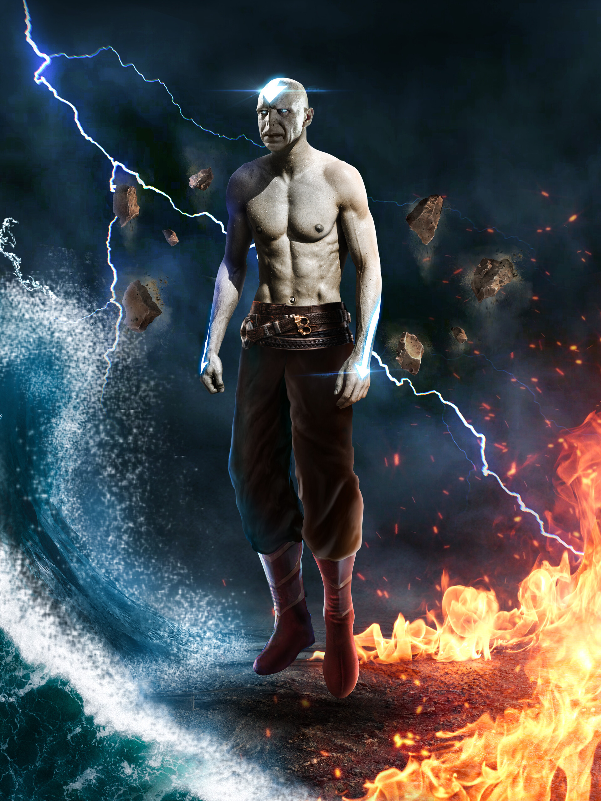 ArtStation - Voldemort - The last airbender