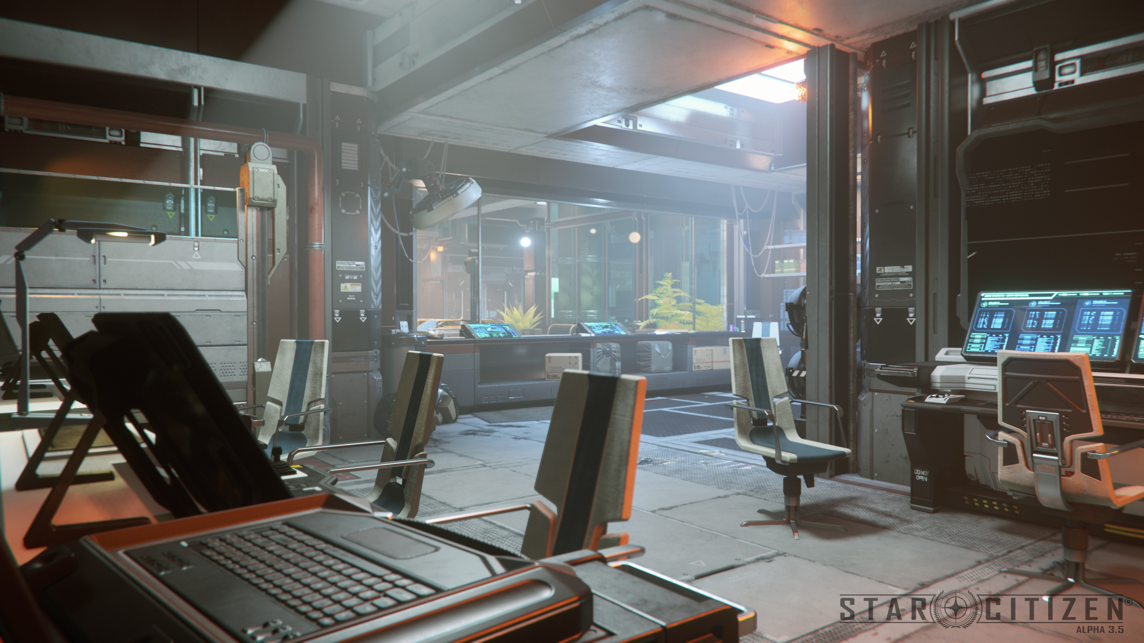 Fumio Katto 💡 - Star Citizen: Area 18 City Transit Hub and Security ...