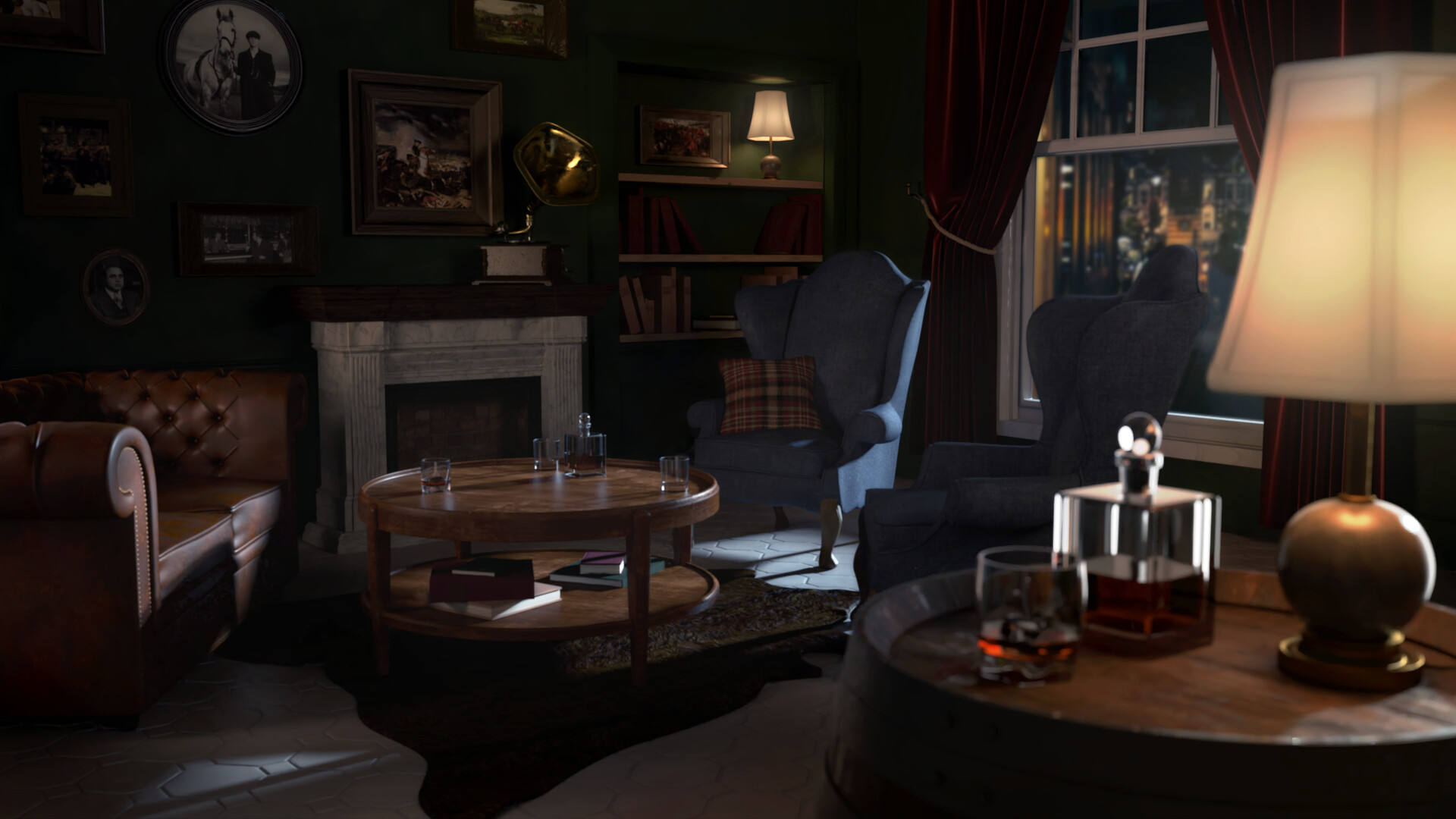 ArtStation - The living room