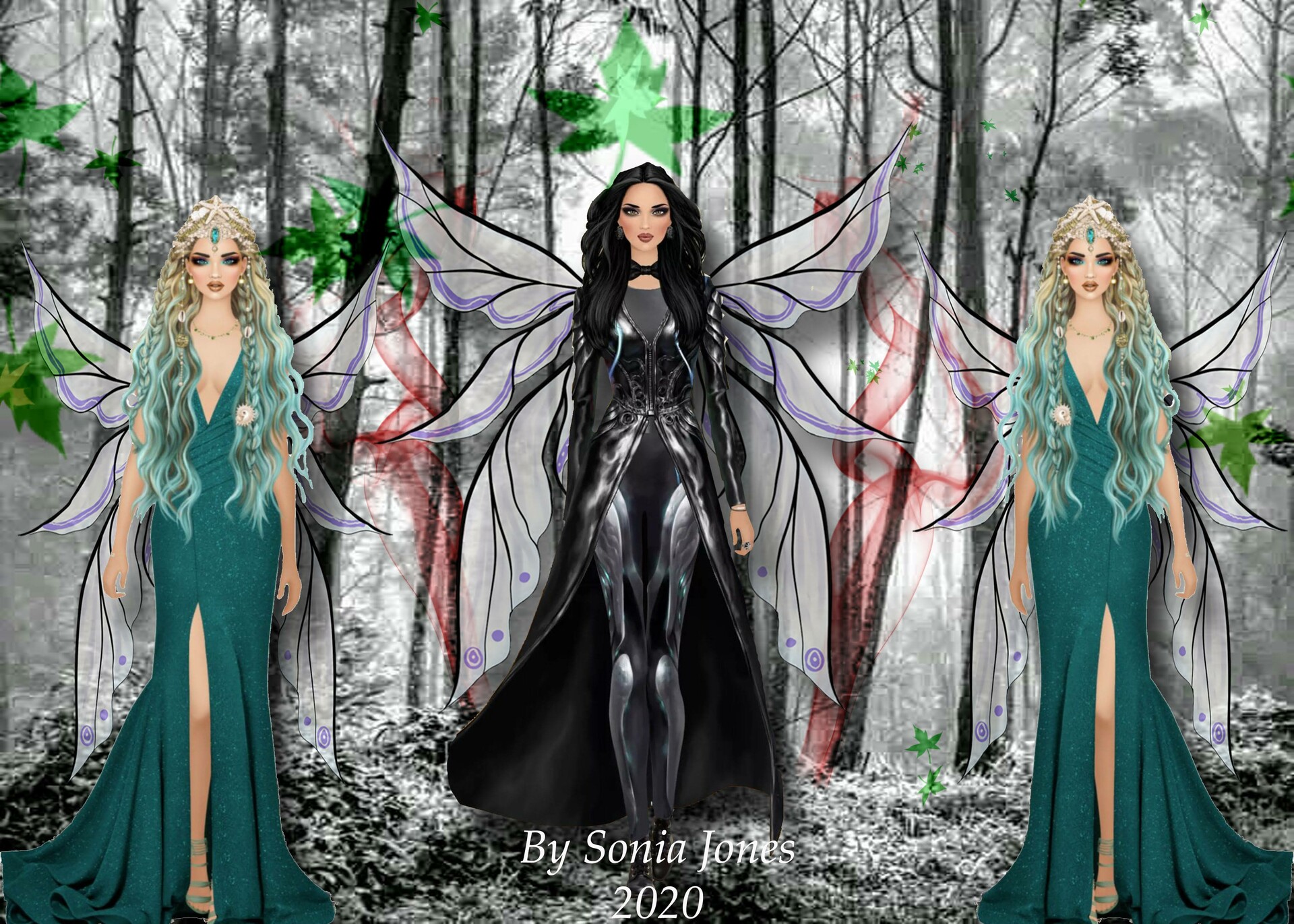 ArtStation - Woodland fantasy world