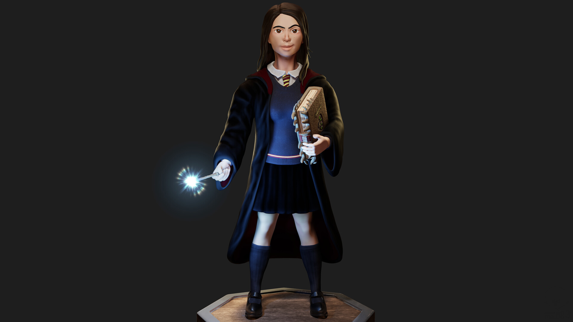 ArtStation - Stylized Gryffindor Student
