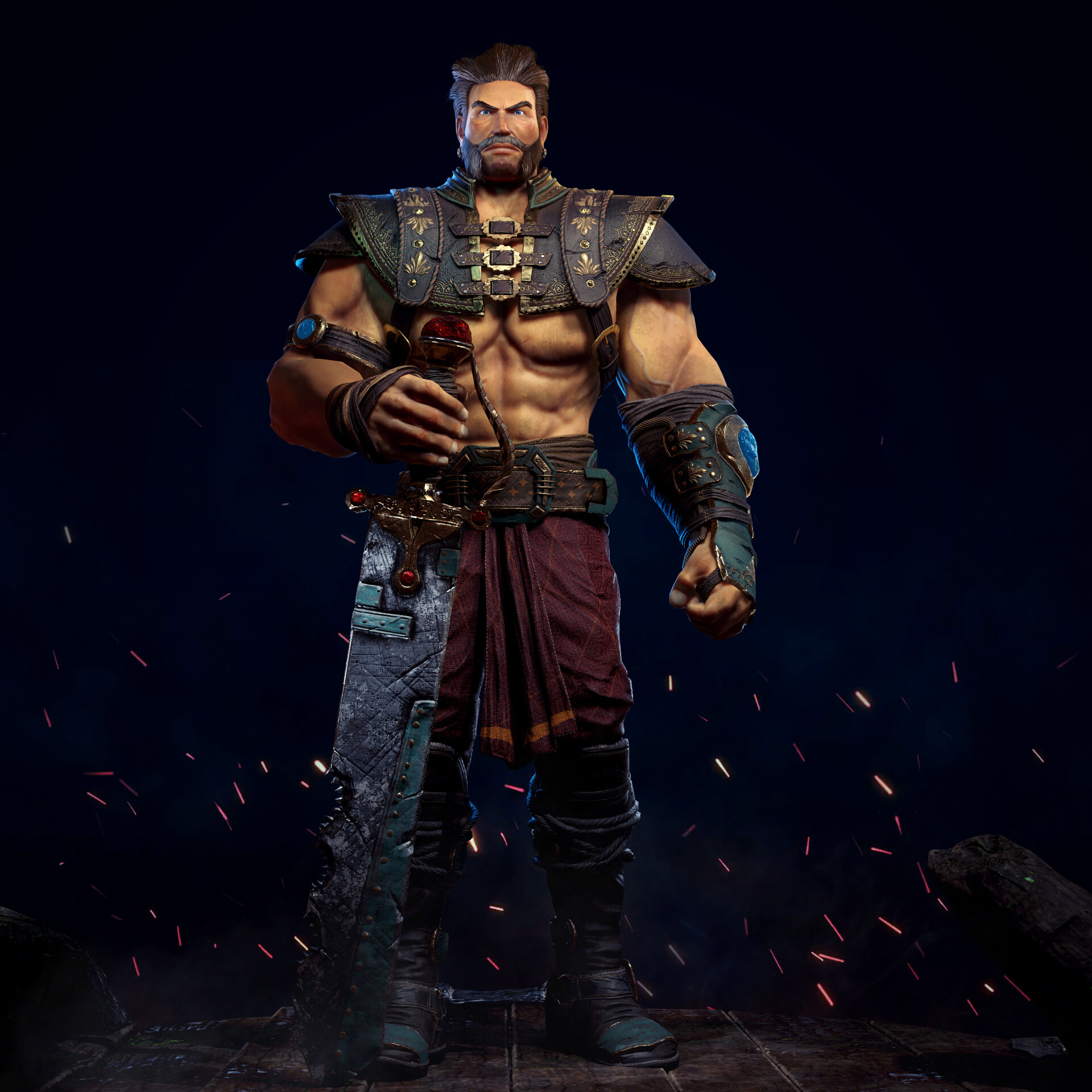 indian warrior concept