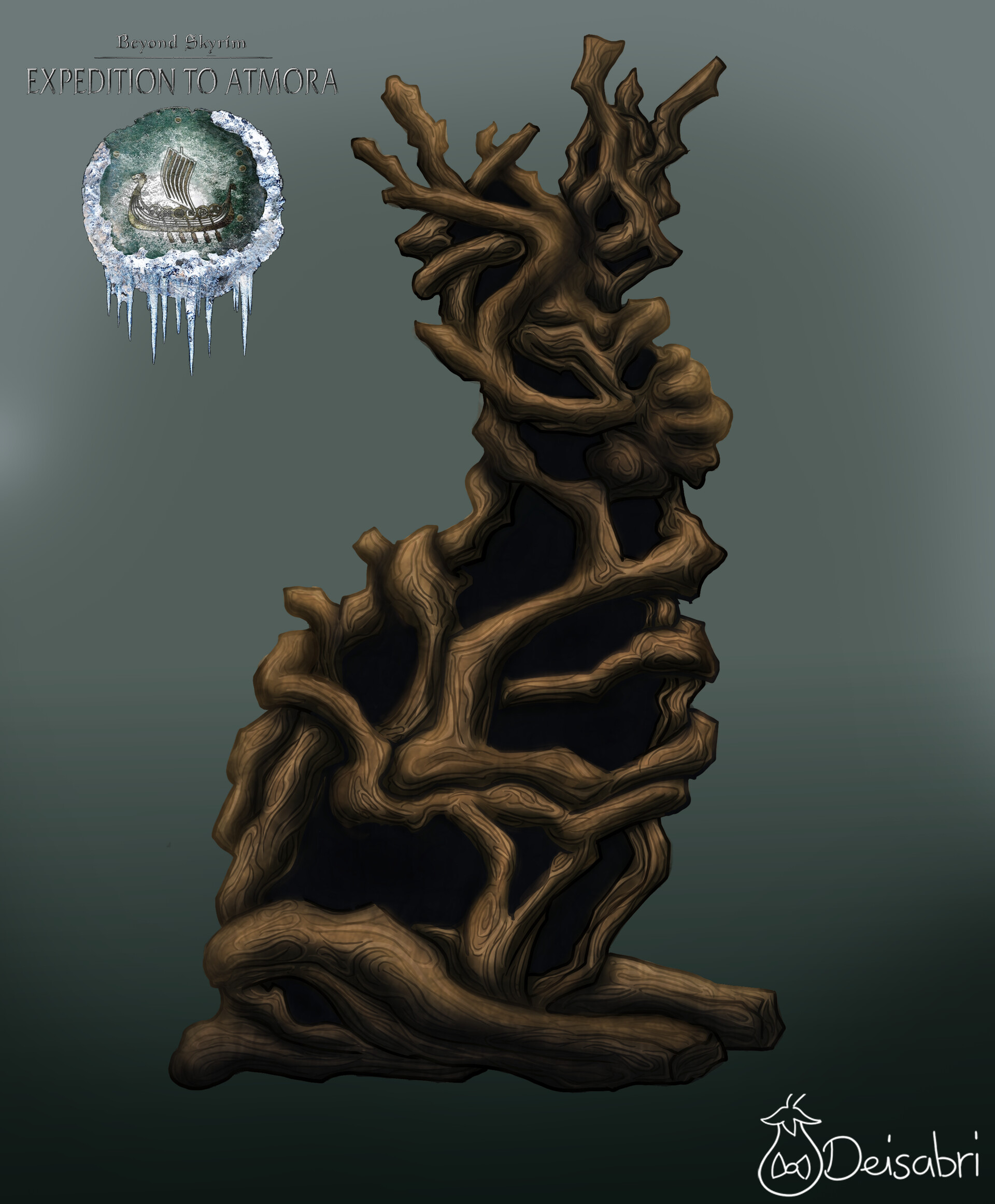 ArtStation - Beyond Skyrim- Atmora- Hare statue