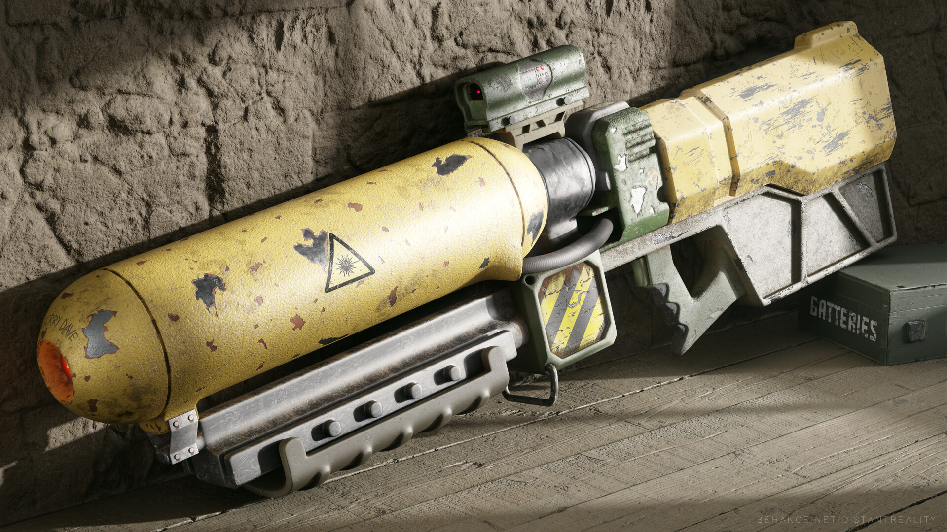 ArtStation - Laser Rifle