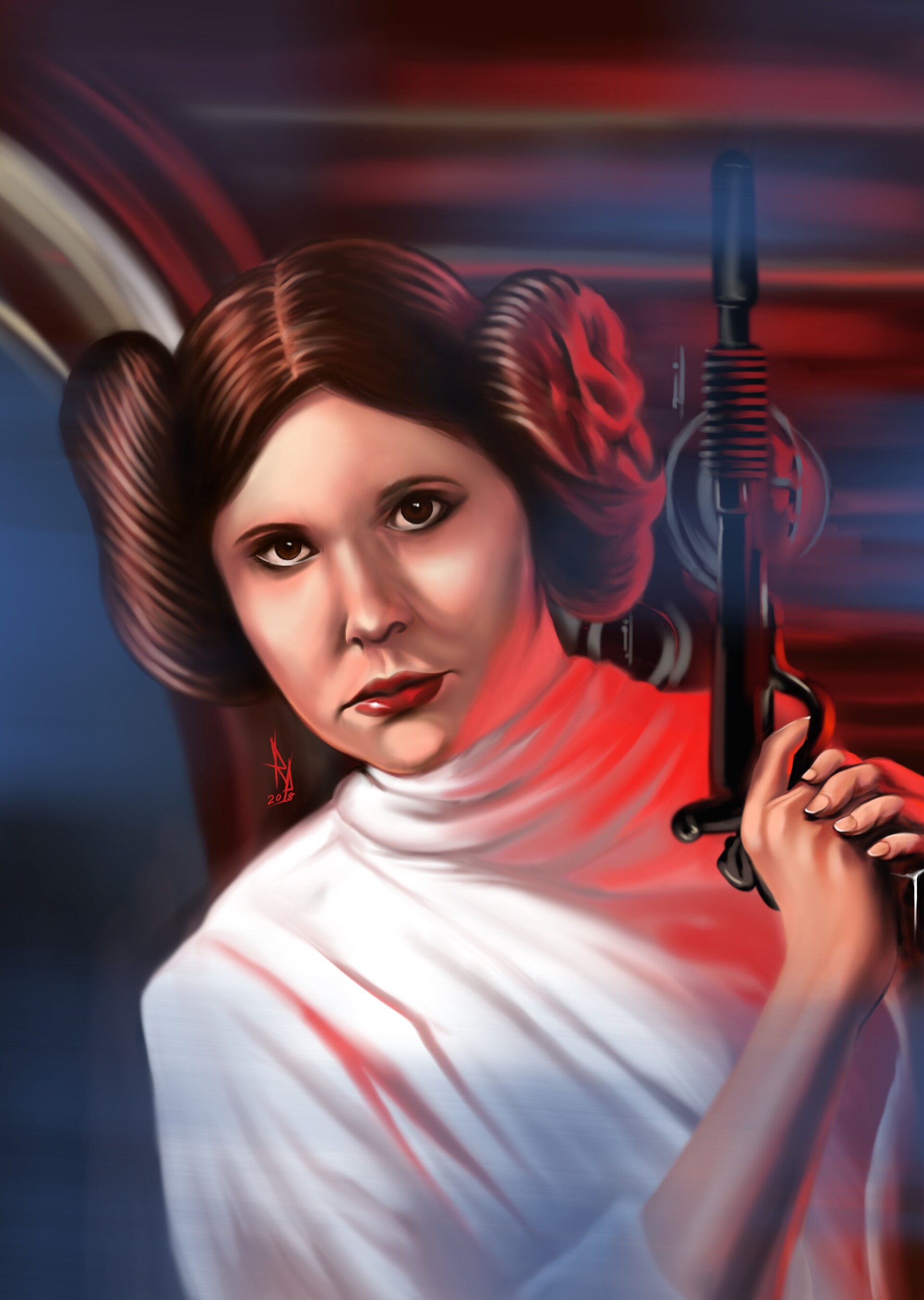 ArtStation - Princess Leia