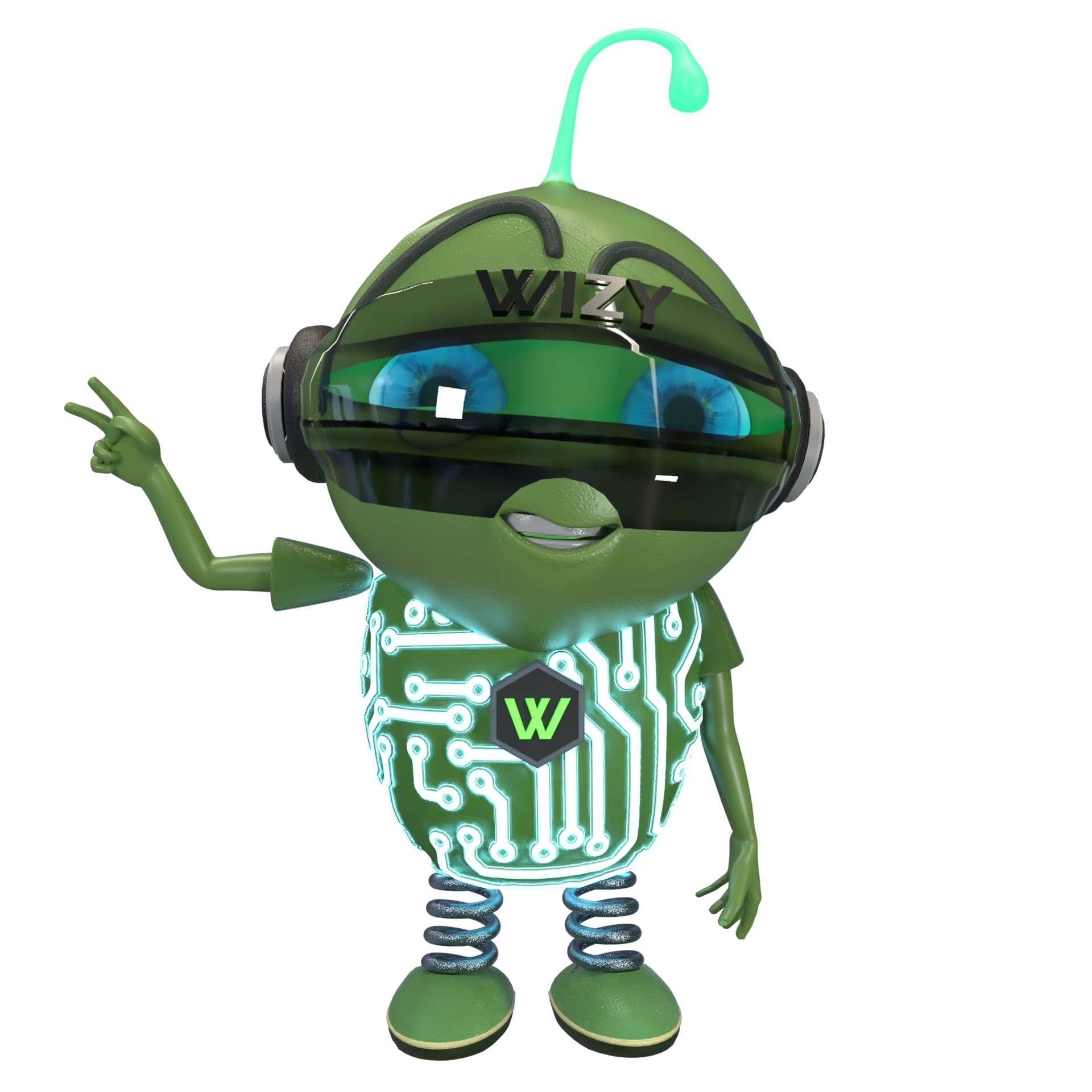 ArtStation - Wizy - Virtual Event Mascot