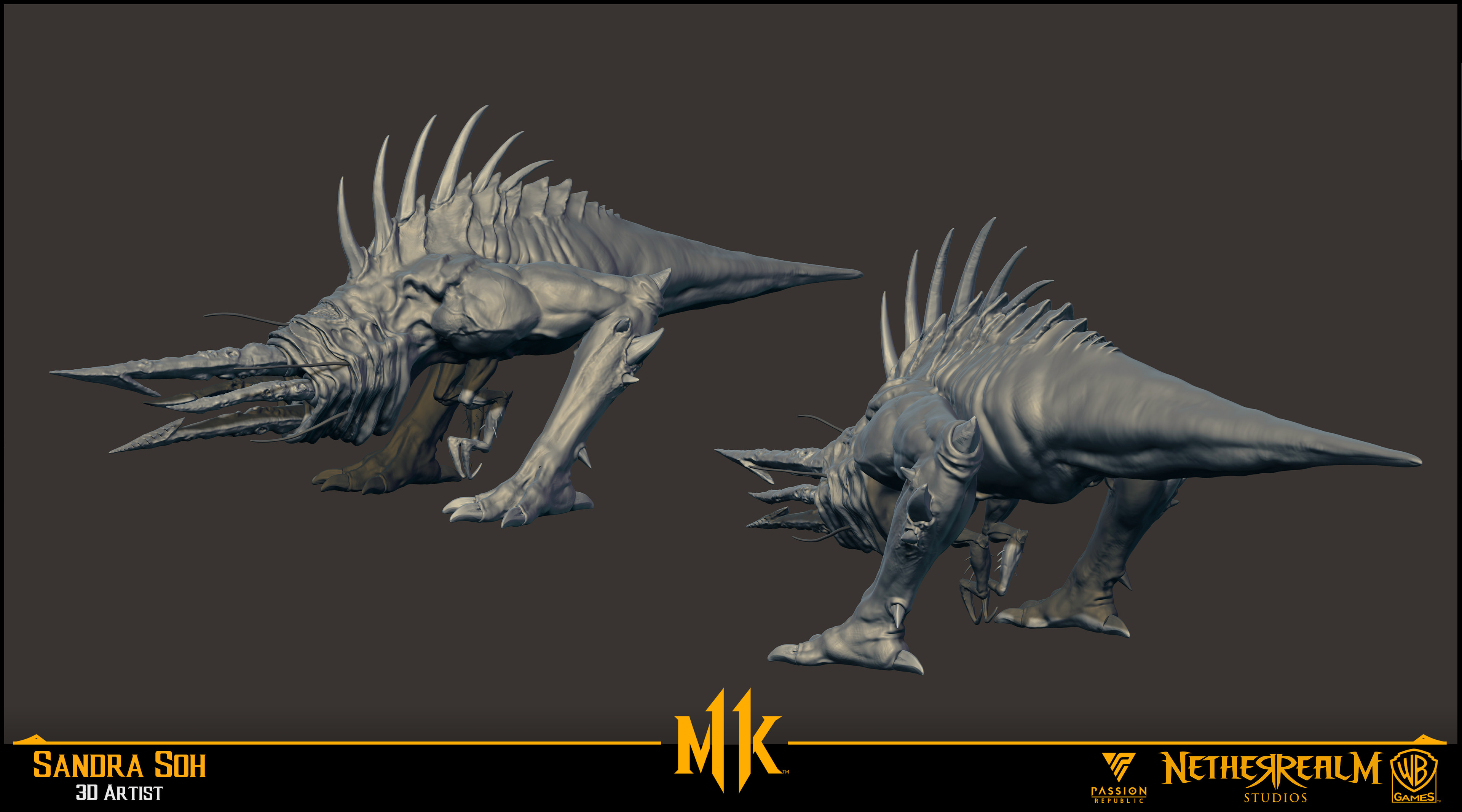 Sandra Soh - Mortal Kombat 11: Improbable Tentacle-Face