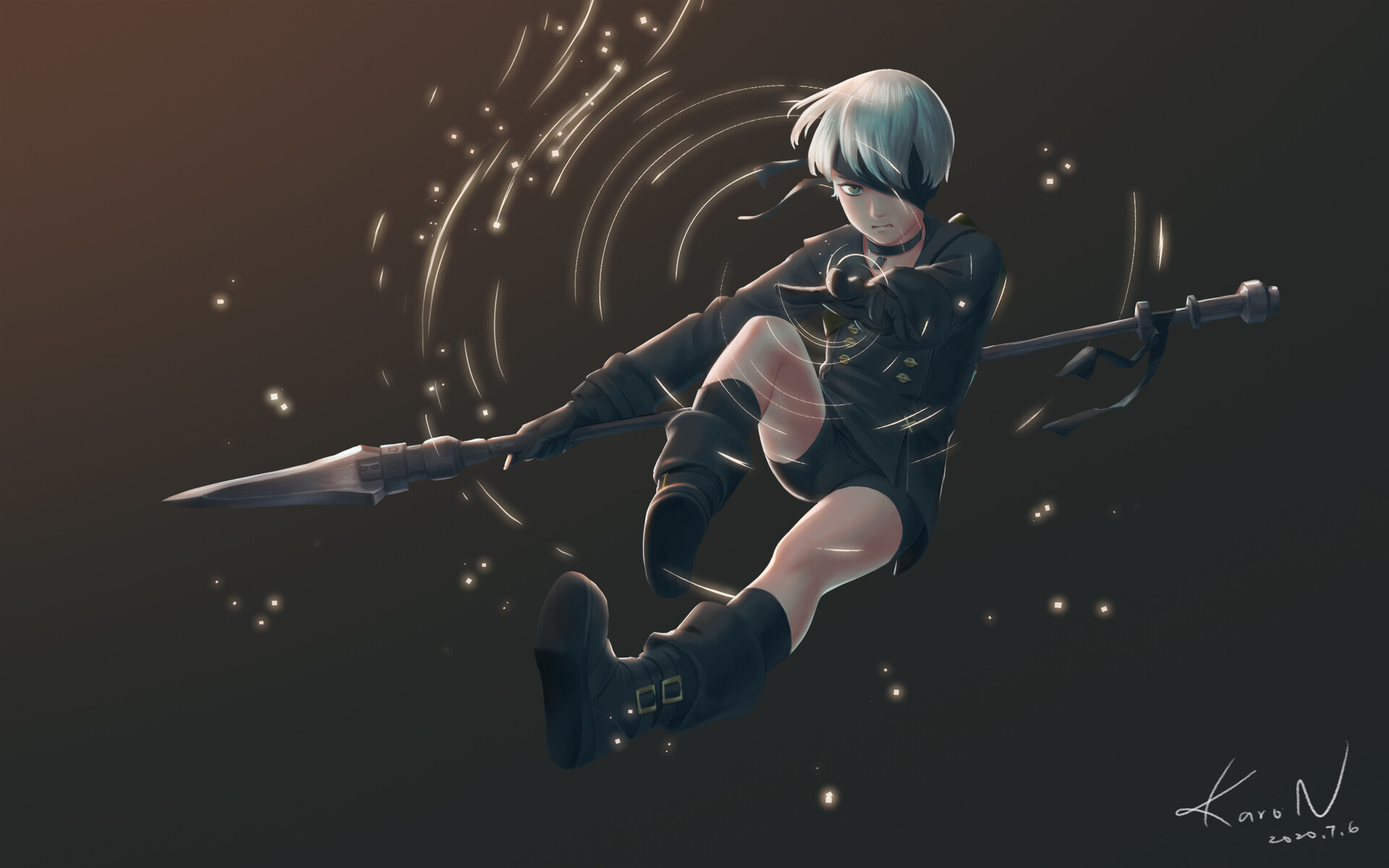 ArtStation - NieR:Automata-9S