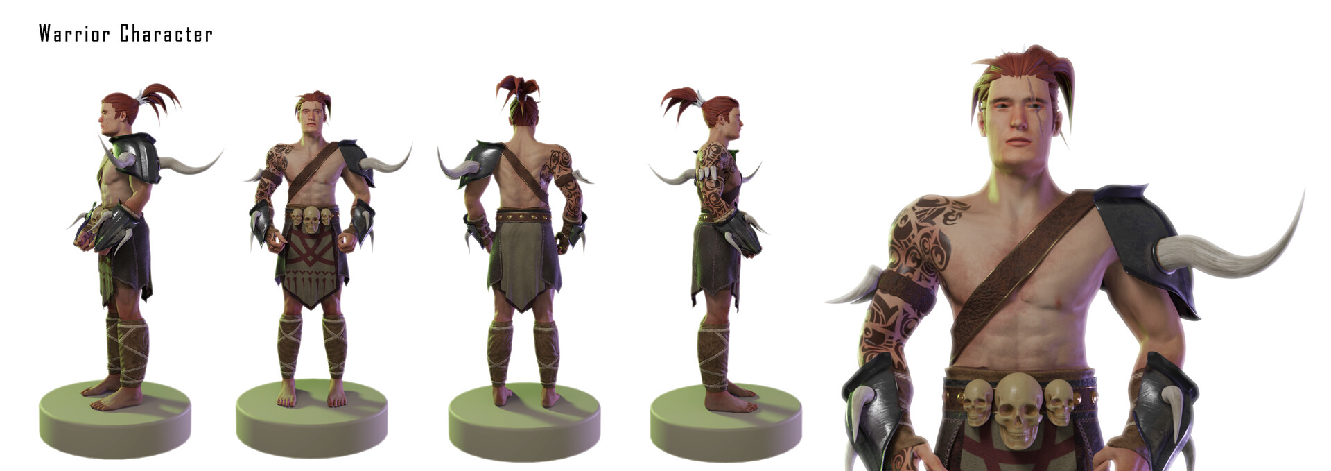 ArtStation - Warrior Character